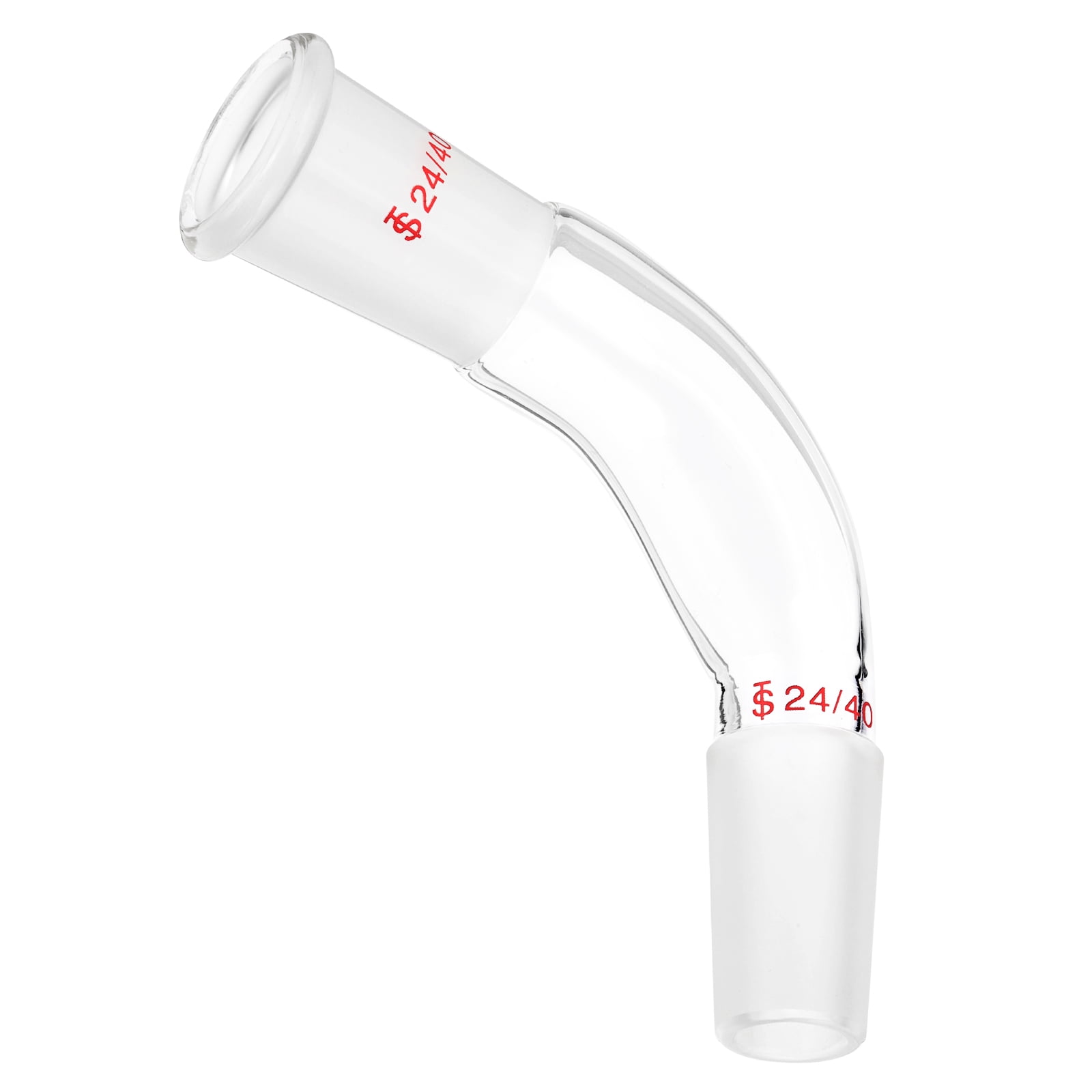 Uxcell Glass Distillation Adapter, 105 Degree 14/20 Outer and Inner ...