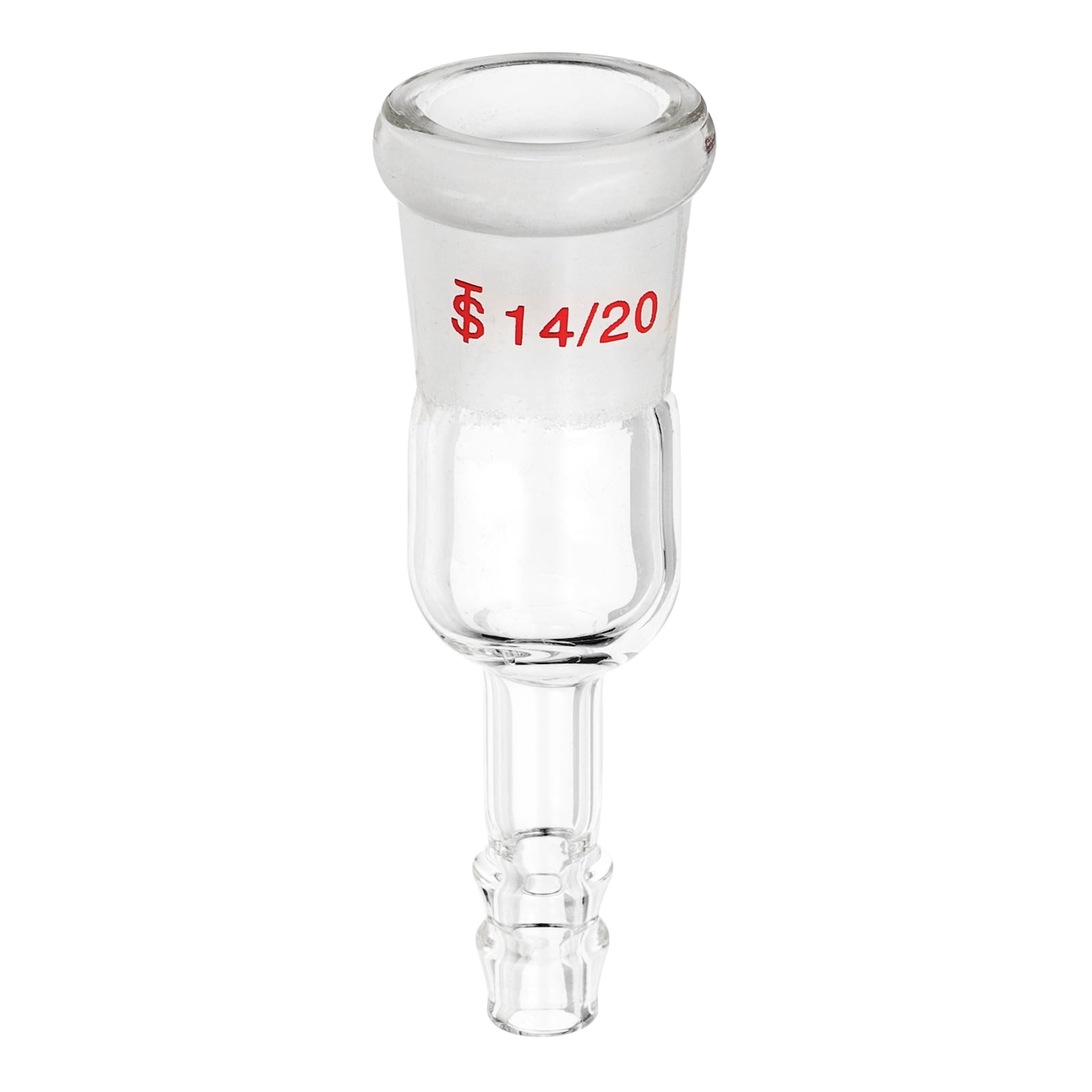 Uxcell Glass Distillation Adapter, 14/20 Borosilicate Glass Inner Joint ...