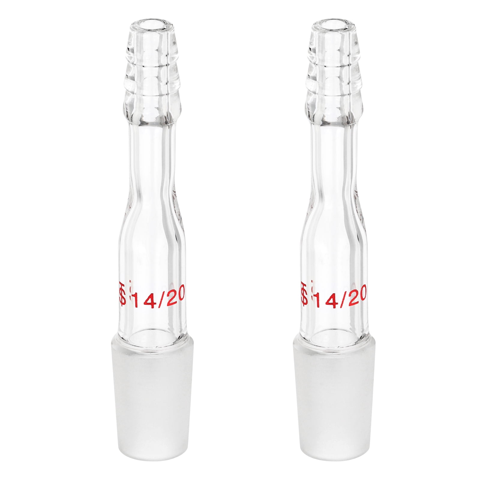 Uxcell Glass Distillation Adapter, 14/20 Borosilicate Glass Outer Joint ...