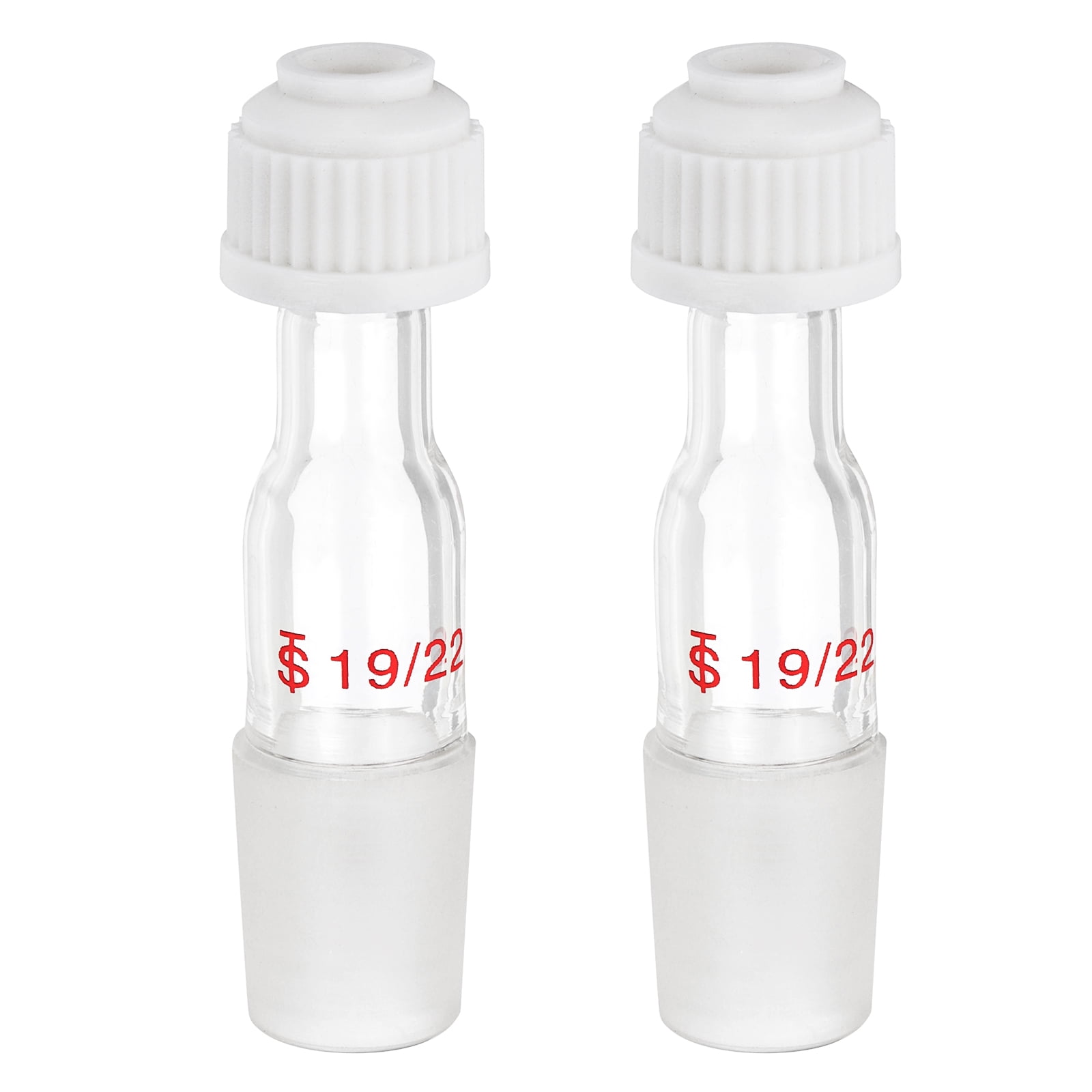 Uxcell Glass Distillation Adapter, 19/22 Thermometer Adapter for ...