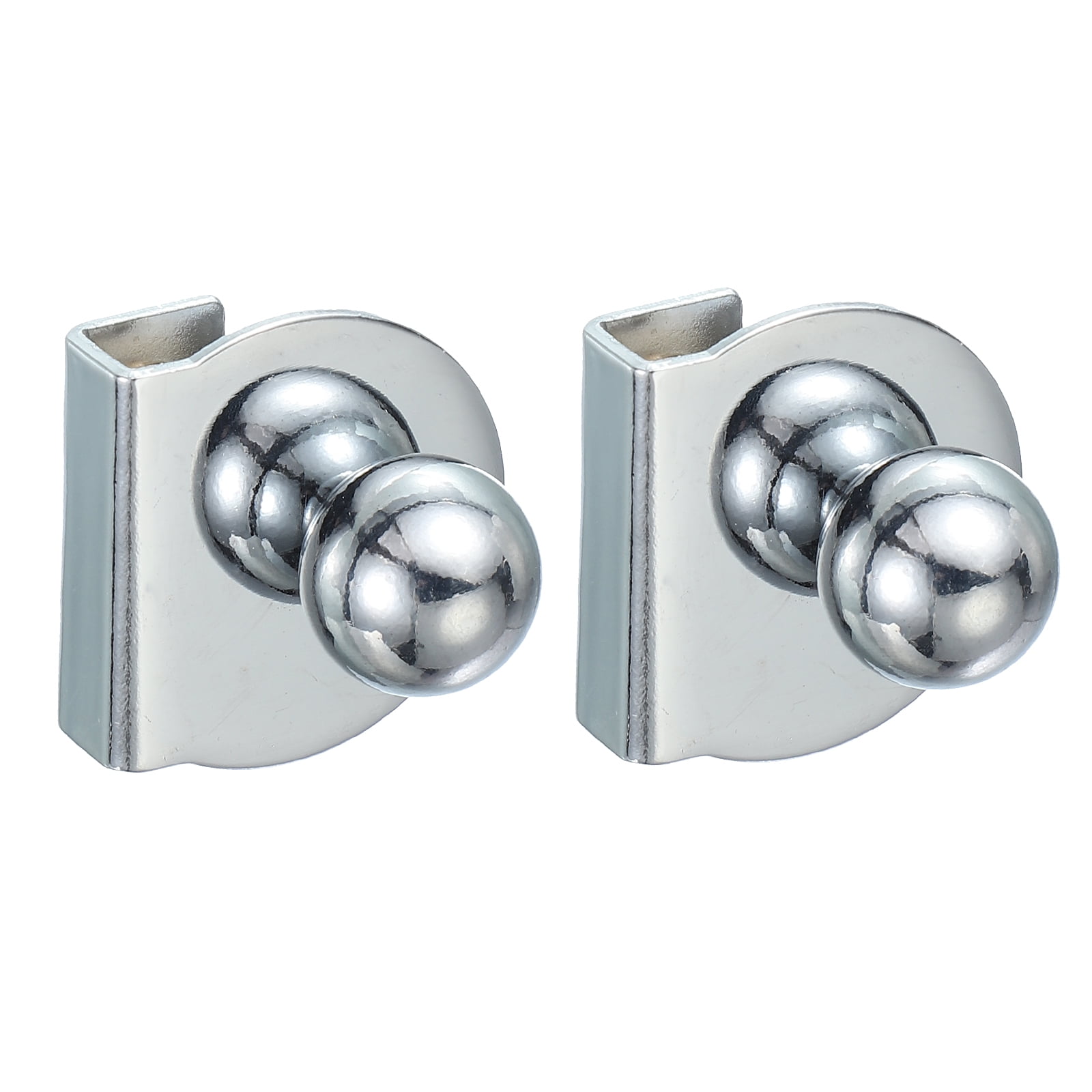 Uxcell Glass Door Pull Handle, Stainless Steel No Drilling Door Clip ...
