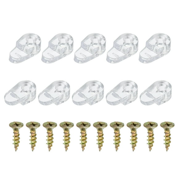 Glass Retainer Clips for Cabinets and Mirrors in Home Improvement