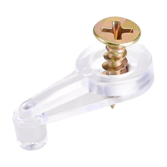 Glass Retainer Clips for Cabinets and Mirrors in Home Improvement