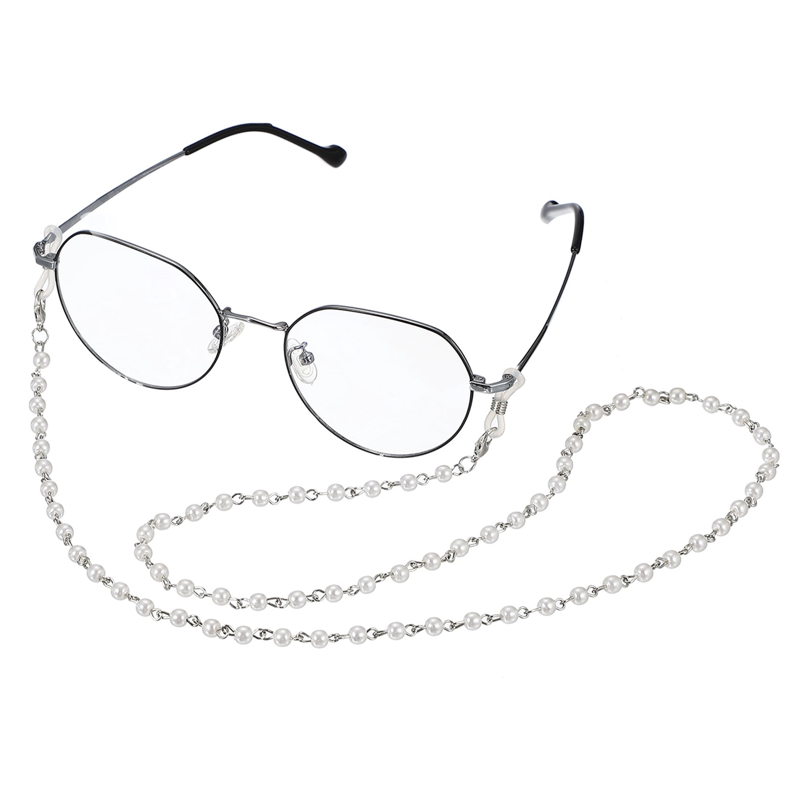 Uxcell Glasses Chain Lanyard for Sunglasses, Gold Clasp With Pearls ...