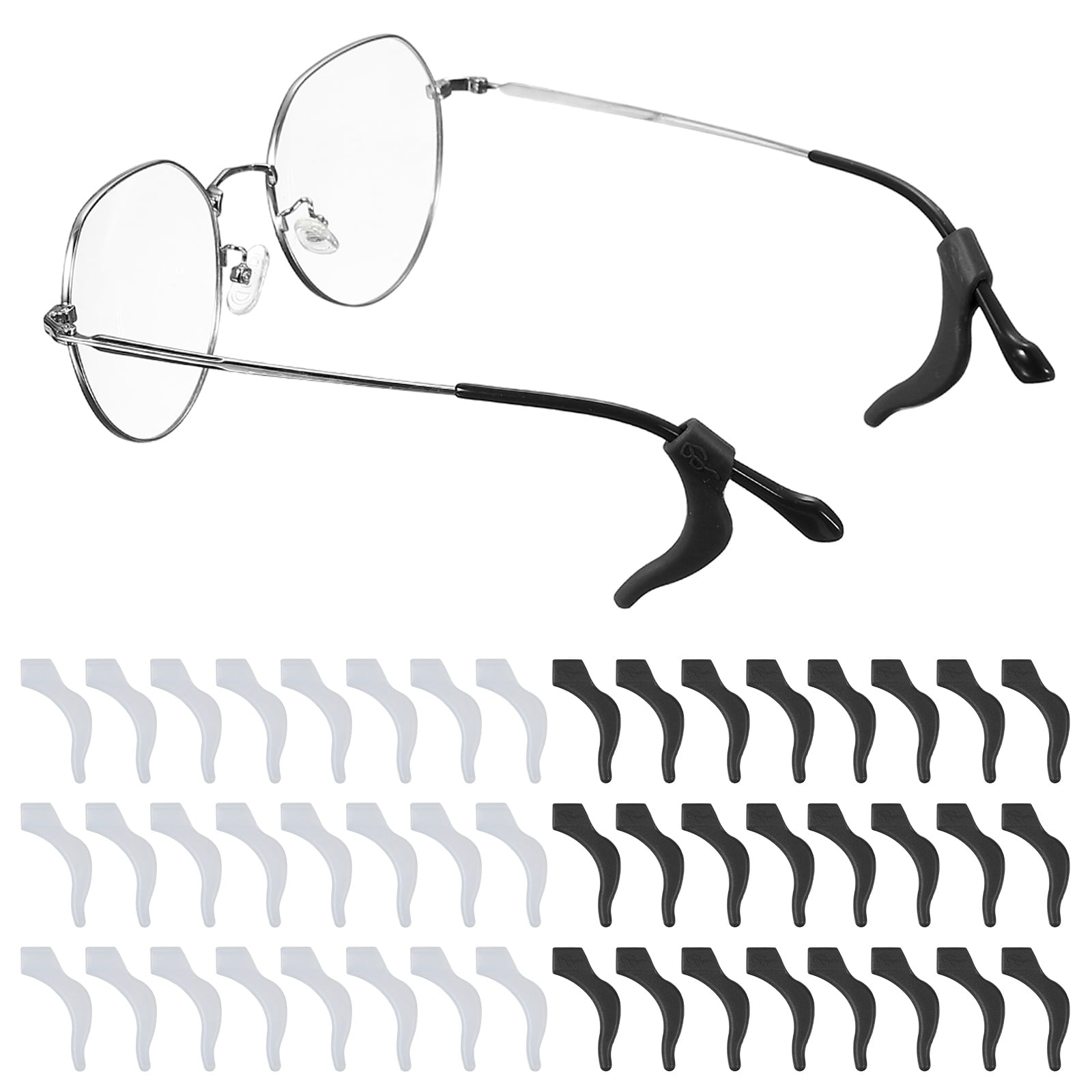 Uxcell Glasses Ear Grip Eye Glasses Silicone Ear Grippers Eyeglasses ...