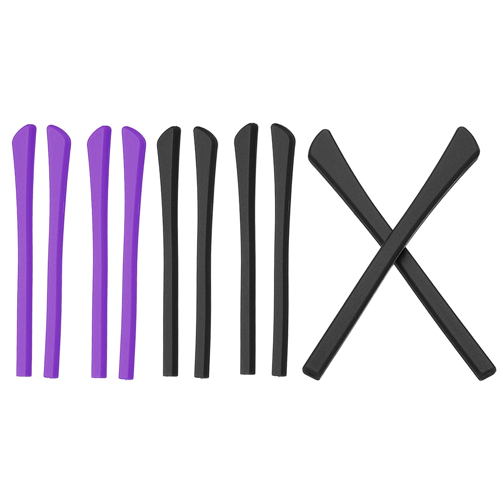 Uxcell Glasses End Tips Eyeglass Anti Slip Ear Sock Pieces Tube Sleeve ...