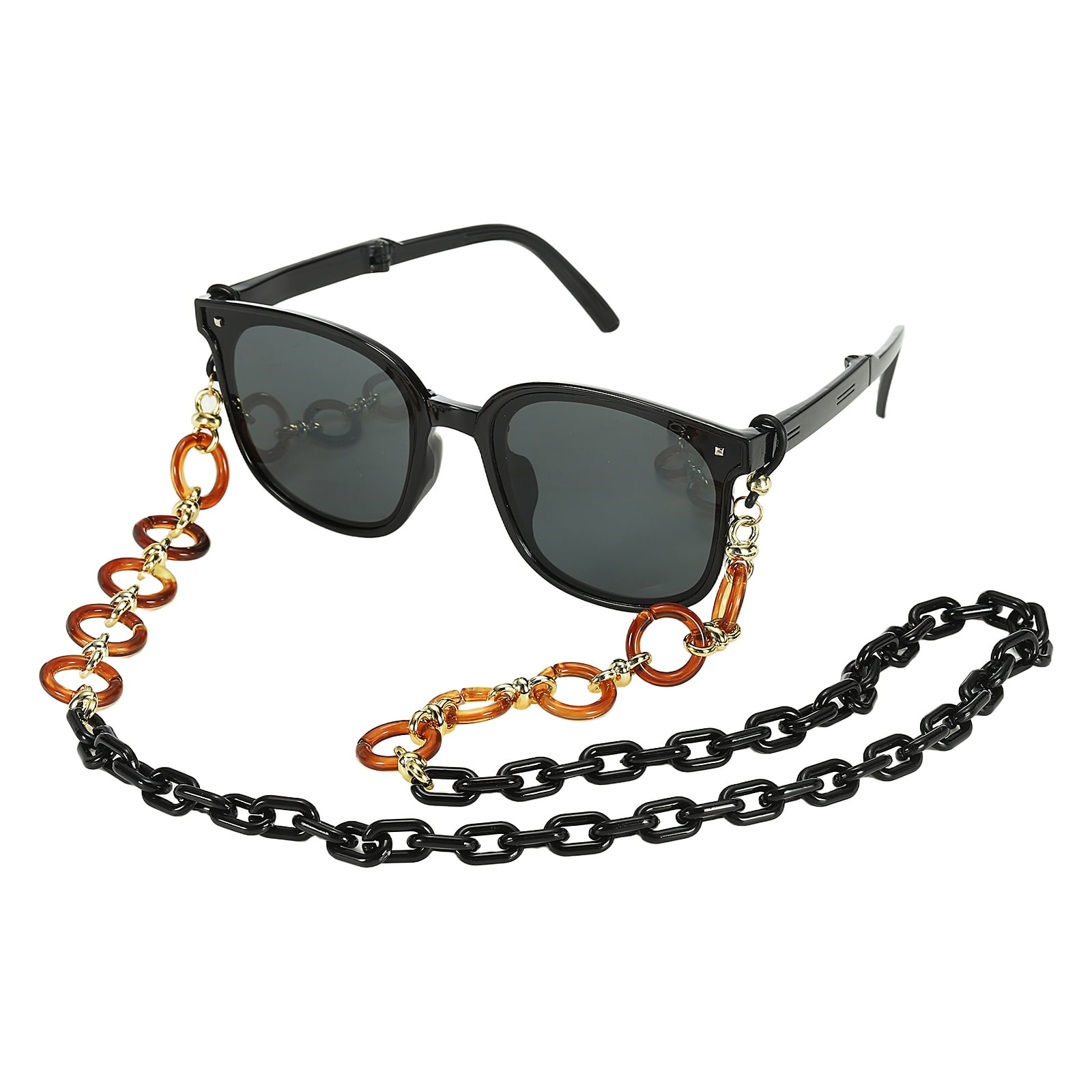 Uxcell Glasses Lanyard for Sunglasses, Acrylic Glasses Chain Strap ...