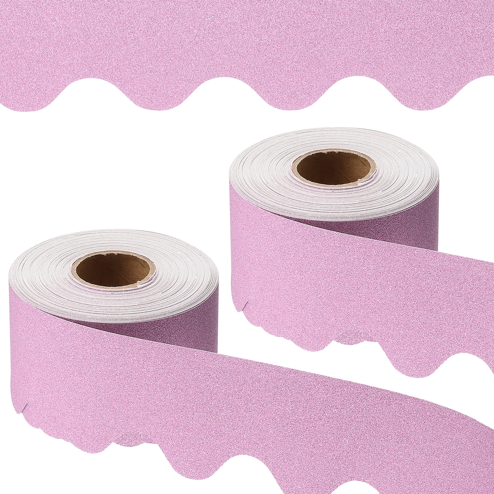 Uxcell Glitter Bulletin Board Border, 2 Roll 65.6 Feet Poster ...