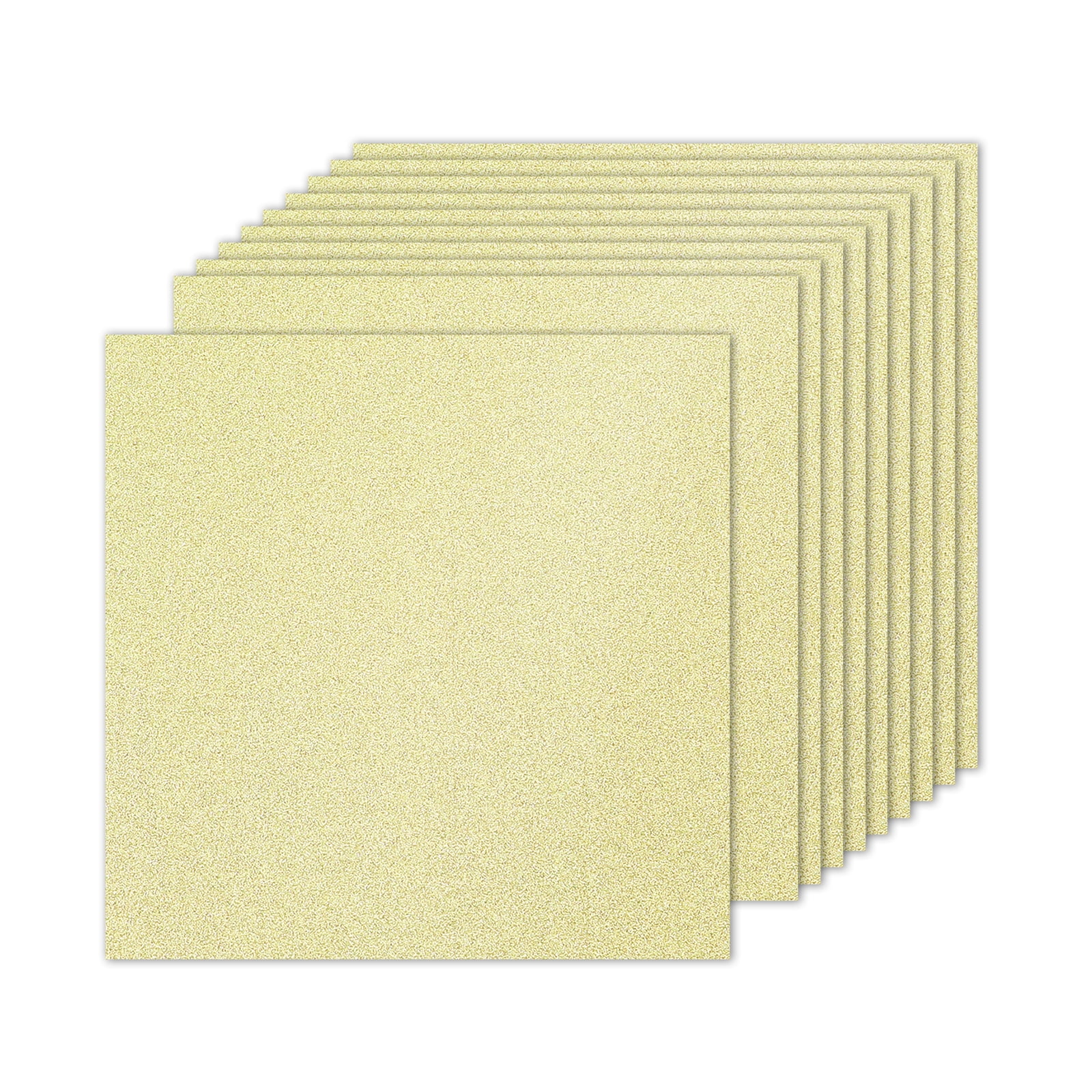 Uxcell Glitter Cardstock Paper, 250gsm Sparkly Paper 10 pack 10x10 inch ...