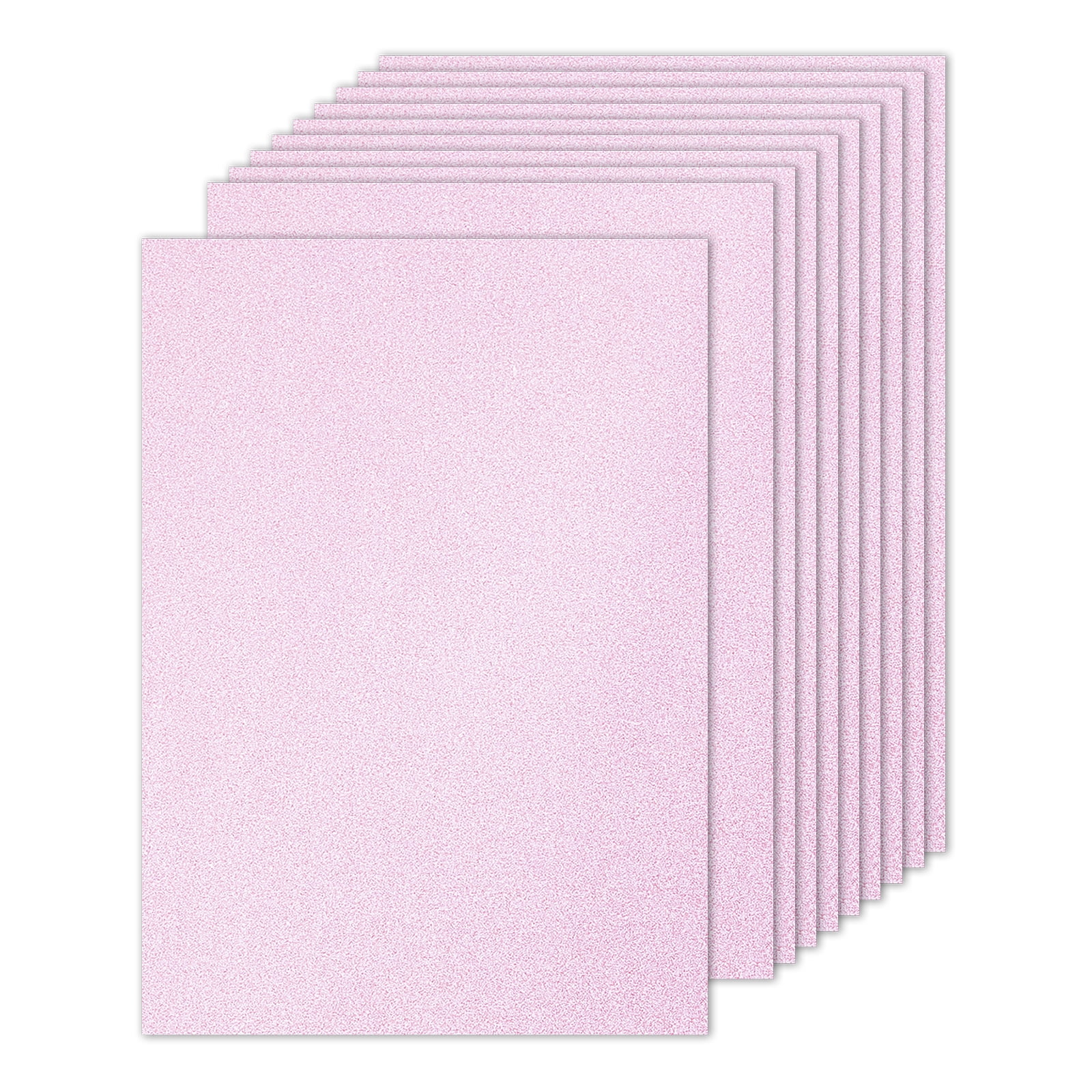 Uxcell Glitter Cardstock Paper, 250gsm Sparkly Paper 10 pack A4 Light ...