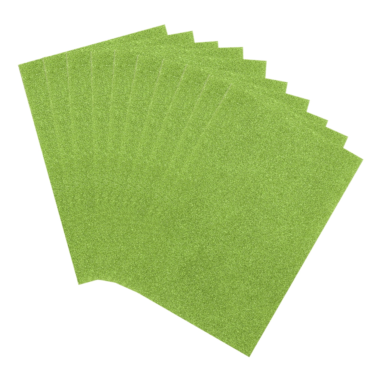 Uxcell Glitter Foam Sheets Craft Adhesive Sheet EVA Foam Sheets 10 pack ...