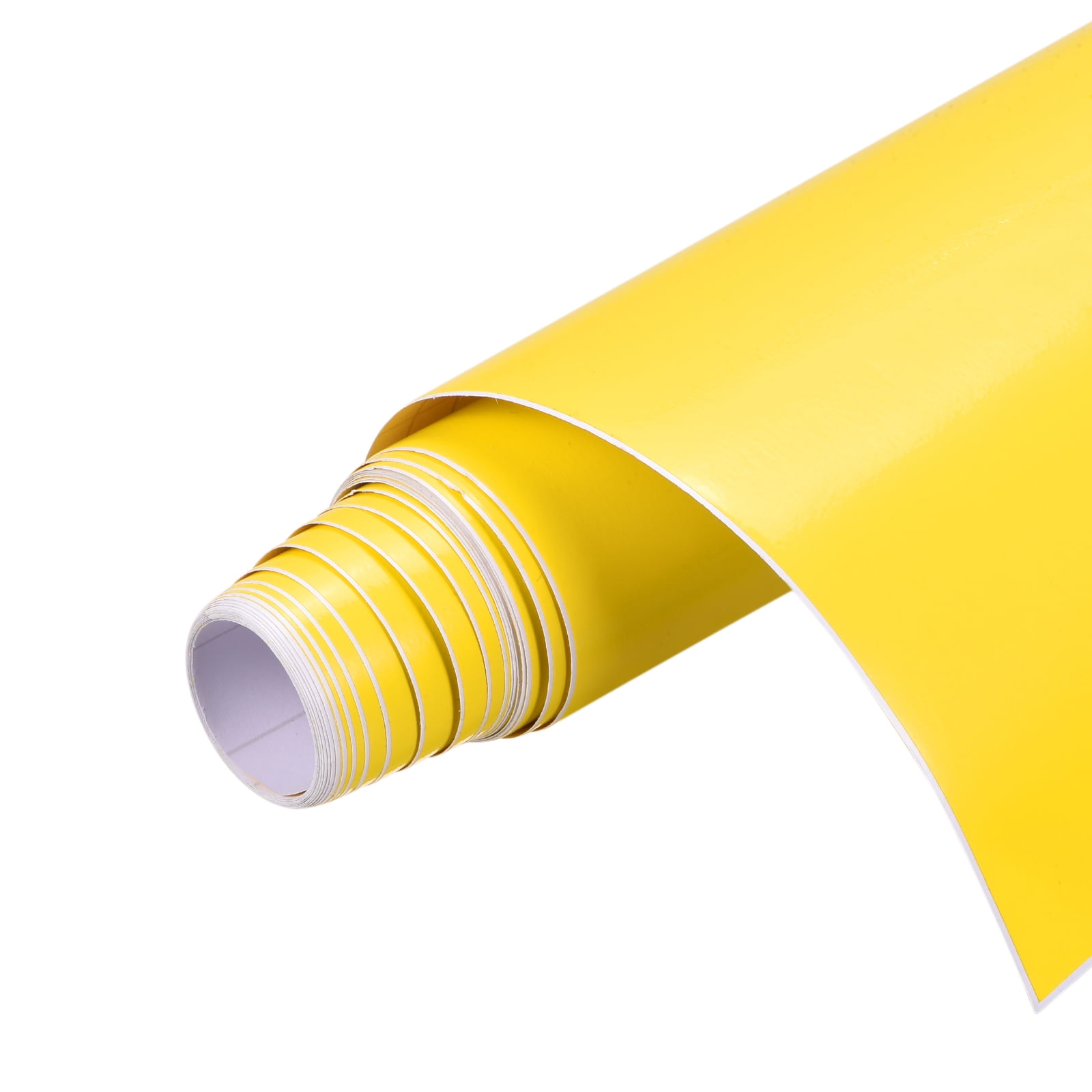 Uxcell Gloss Vinyl PVC Sheet Roll 11.8 in x 12 FT Self Adhesive for ...