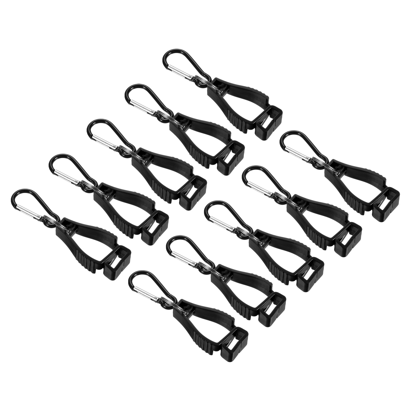 Uxcell Glove Clips, 10 Pack Gloves Holder Clip Work Helmet Hanger for ...