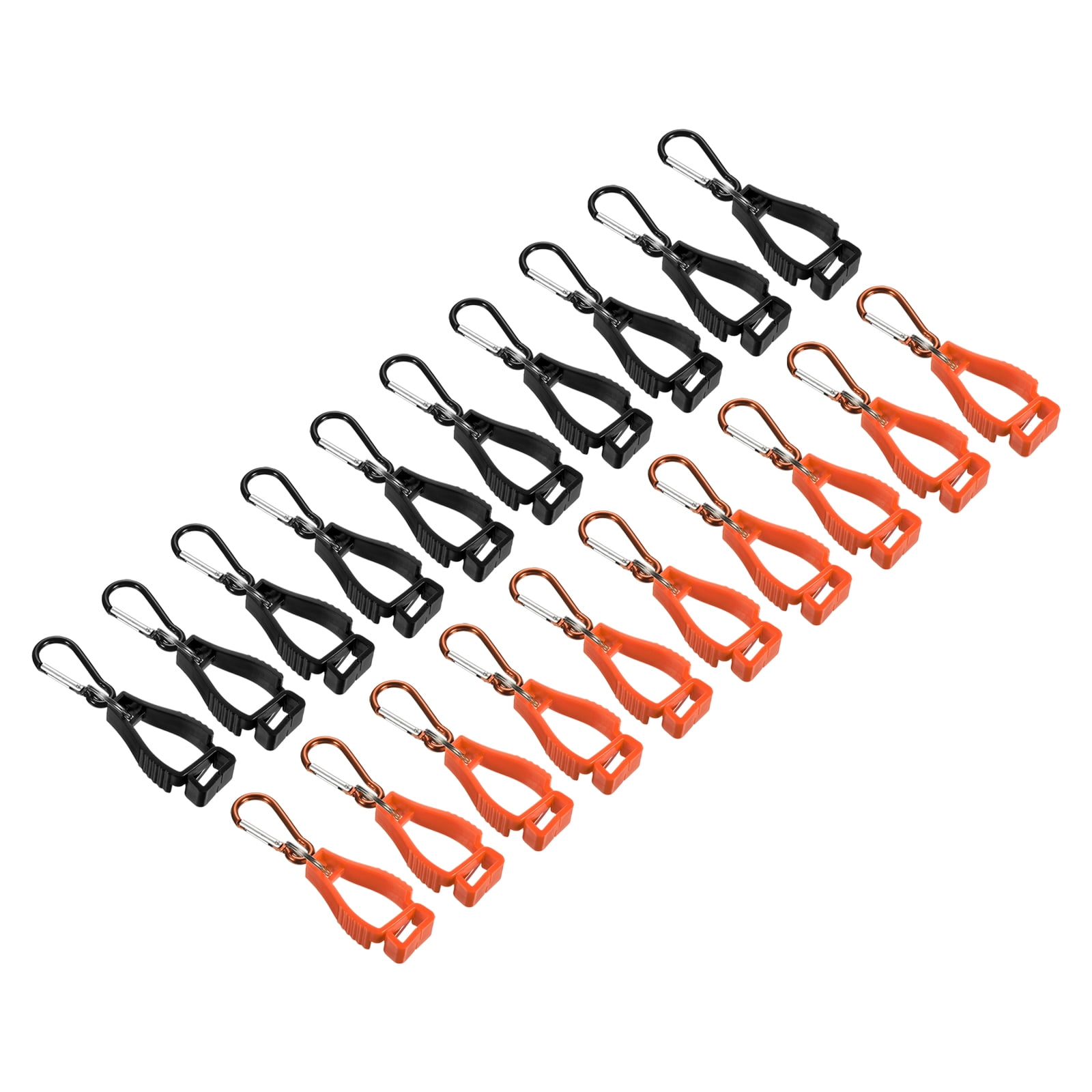 Uxcell Glove Clips, 20 Pack Gloves Holder Clip Work Helmet Hanger for ...