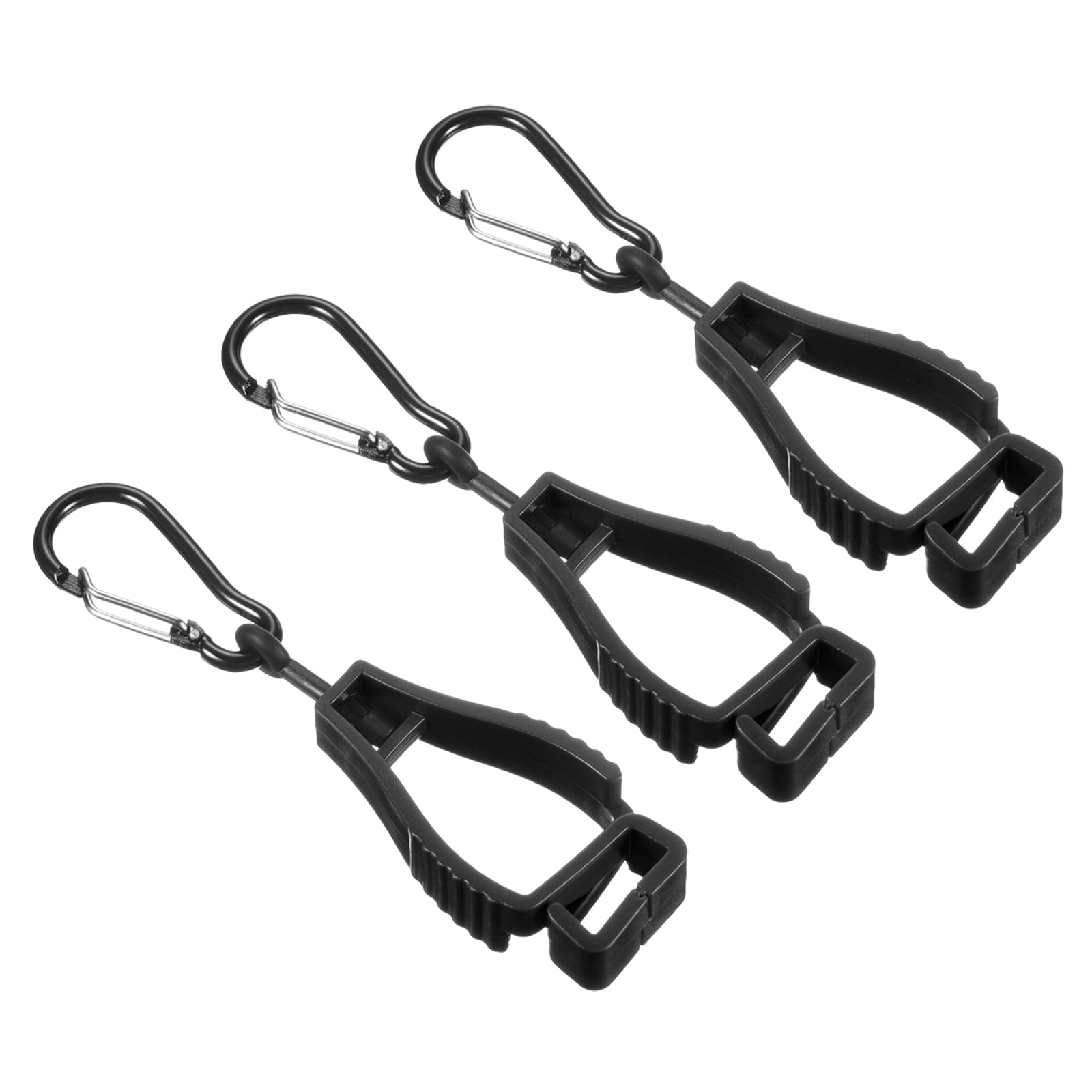 Uxcell Glove Keeper, Gloves Helmet Grabber Catcher Clips Holder, Black ...