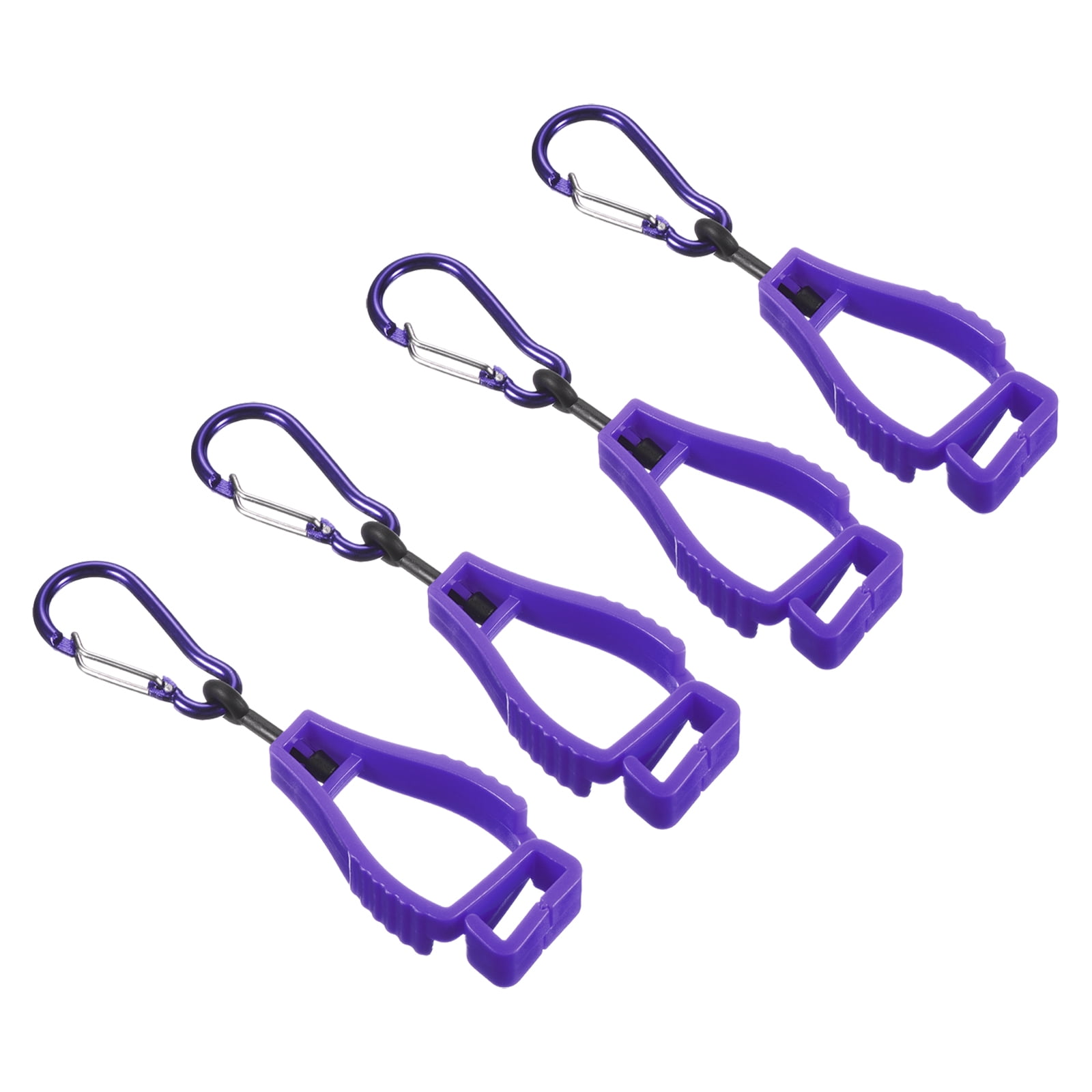 Uxcell Glove Keeper, Gloves Helmet Grabber Catcher Clips Holder, Purple ...