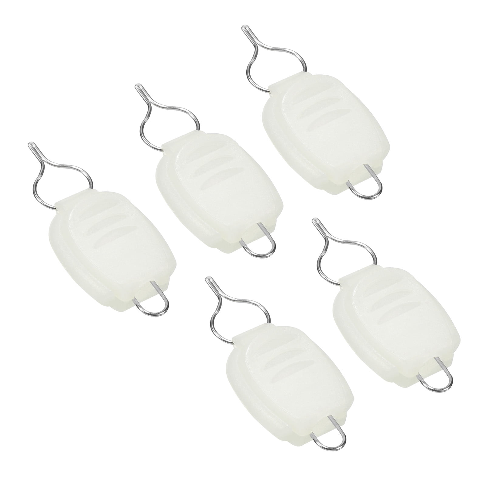 Uxcell Glow in Dark Baitcasting Reel Fishing Line Holder Clip Stopper ...