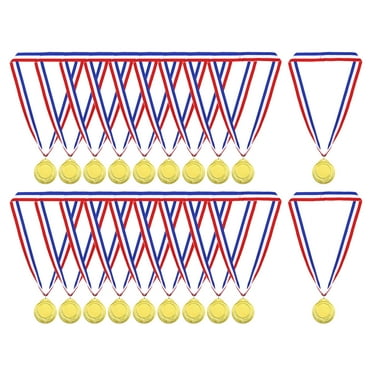 PinMart's Victory Torch Award Sports Bulk Medal - Gold, Silver and ...