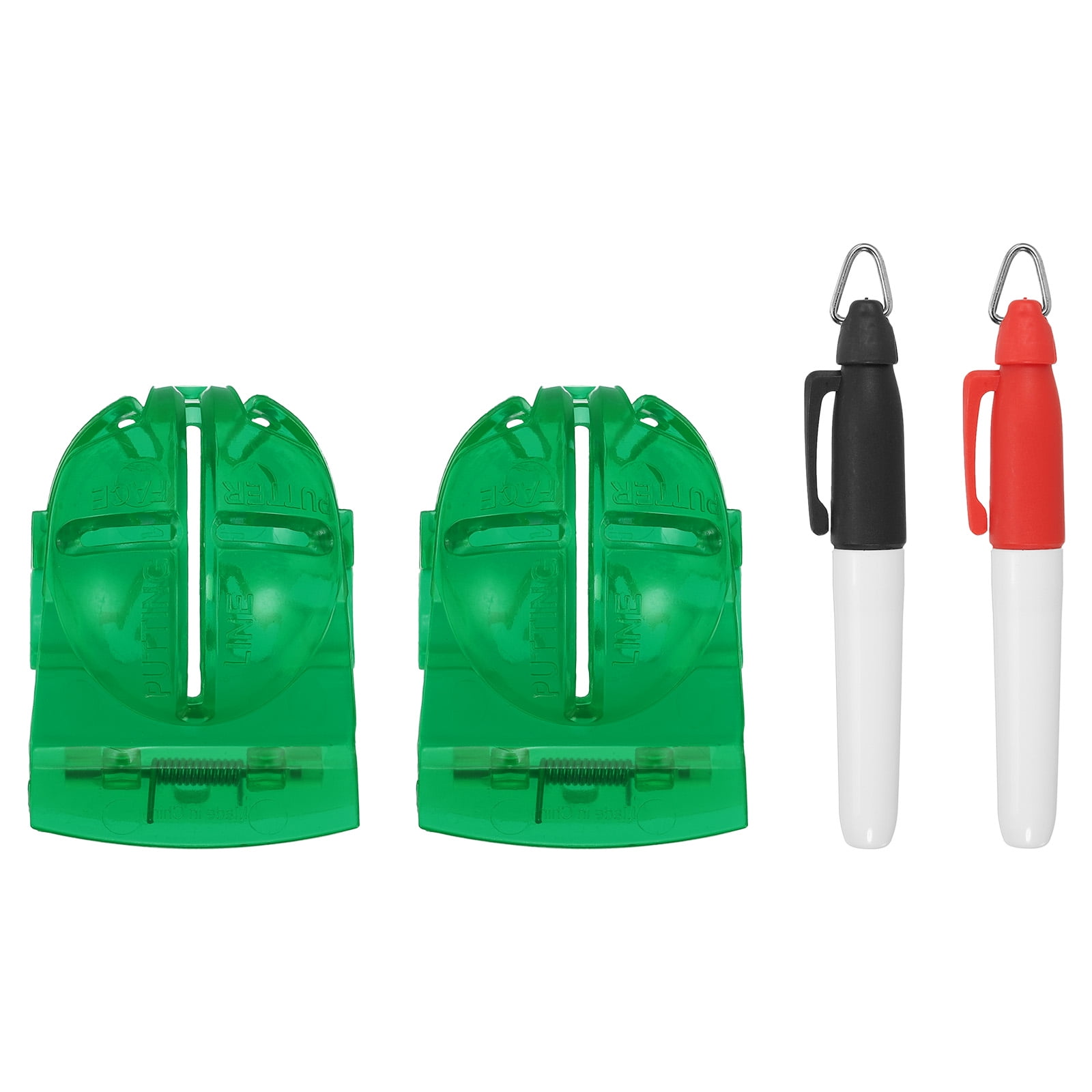 Uxcell Golf Ball Line Marker Tool, 1 Set 2.4" Golf Ball Alignment ...