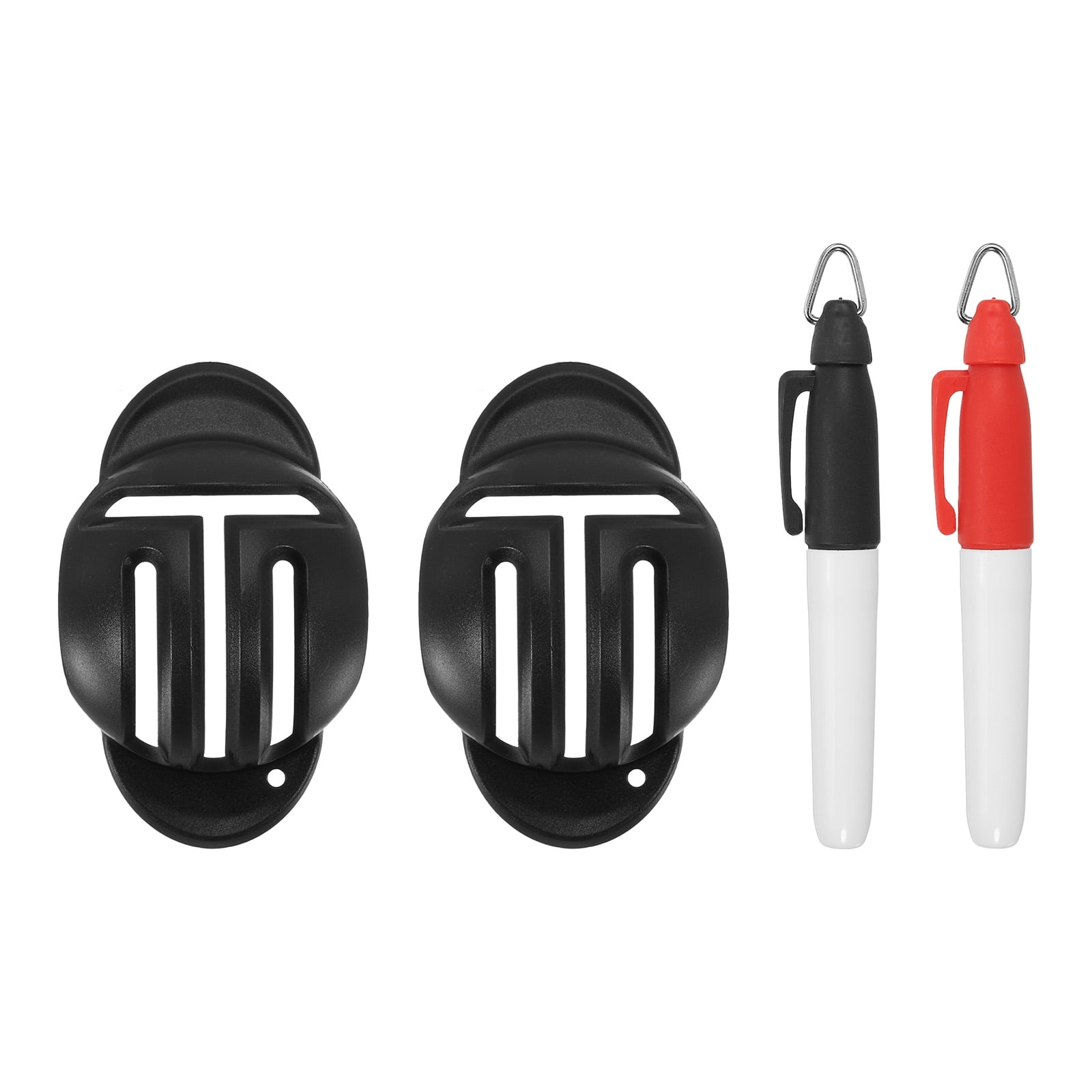 Uxcell Golf Ball Line Marker Tool, 1 Set Golf Ball Alignment with 2 ...