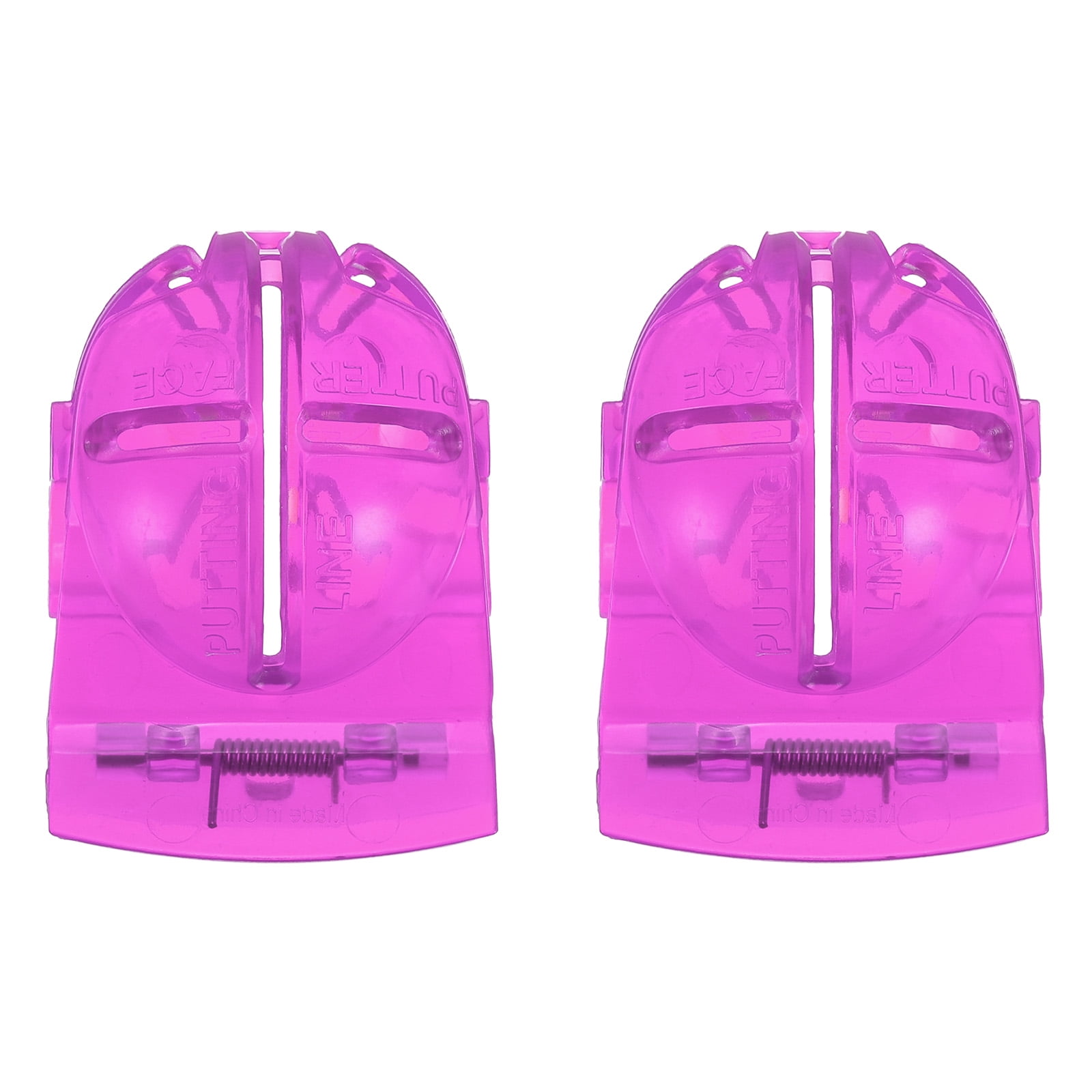 Uxcell Golf Ball Line Marker Tool, 2 Pcs 2.4" Golf Ball Alignment ...