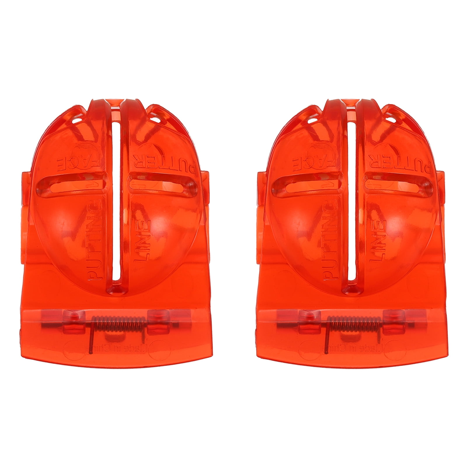 Uxcell Golf Ball Line Marker Tool, 2 Pcs 2.4" Golf Ball Alignment ...