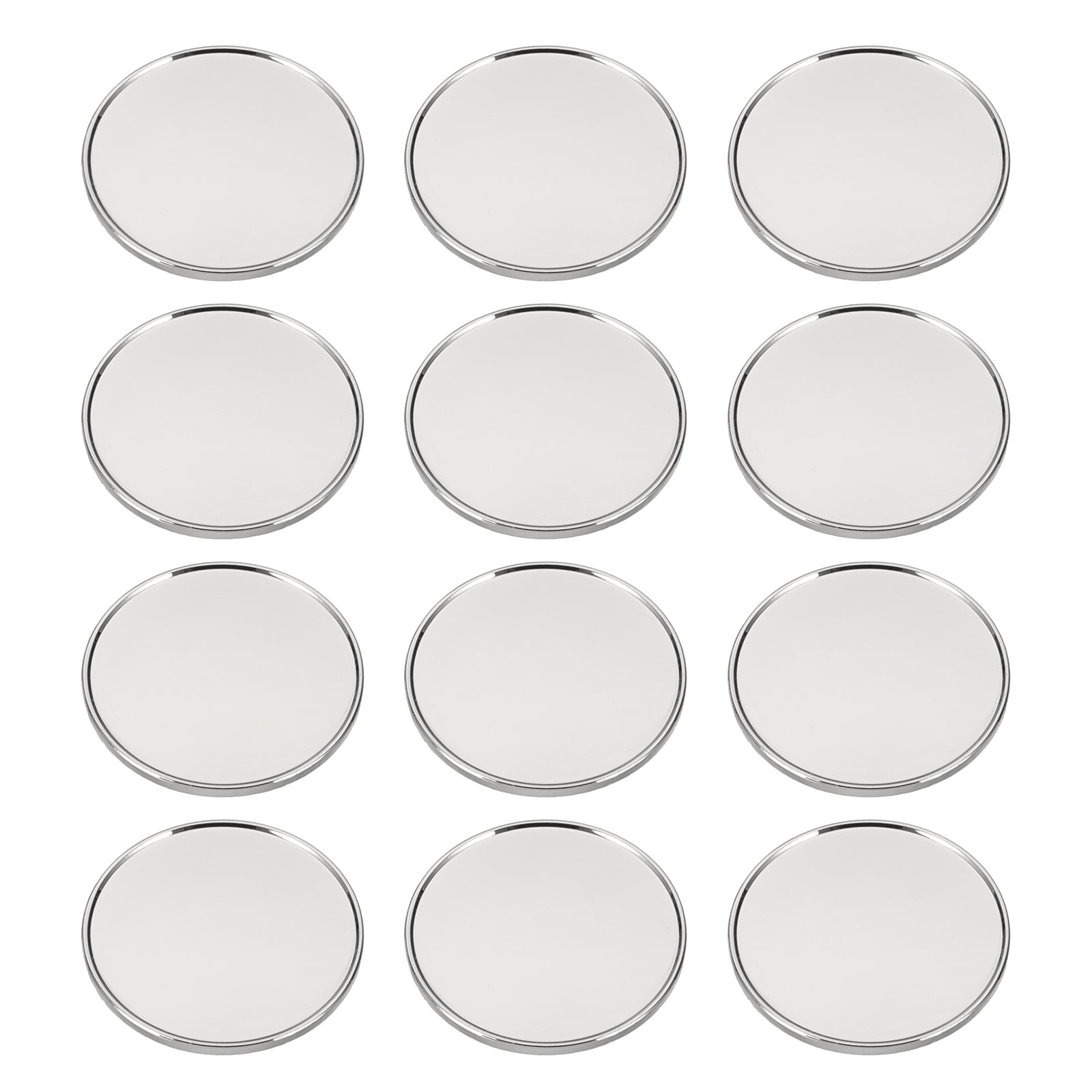 Uxcell Golf Ball Marker 1 Inch, 12 Pack Metal Blank Ball Markers ...