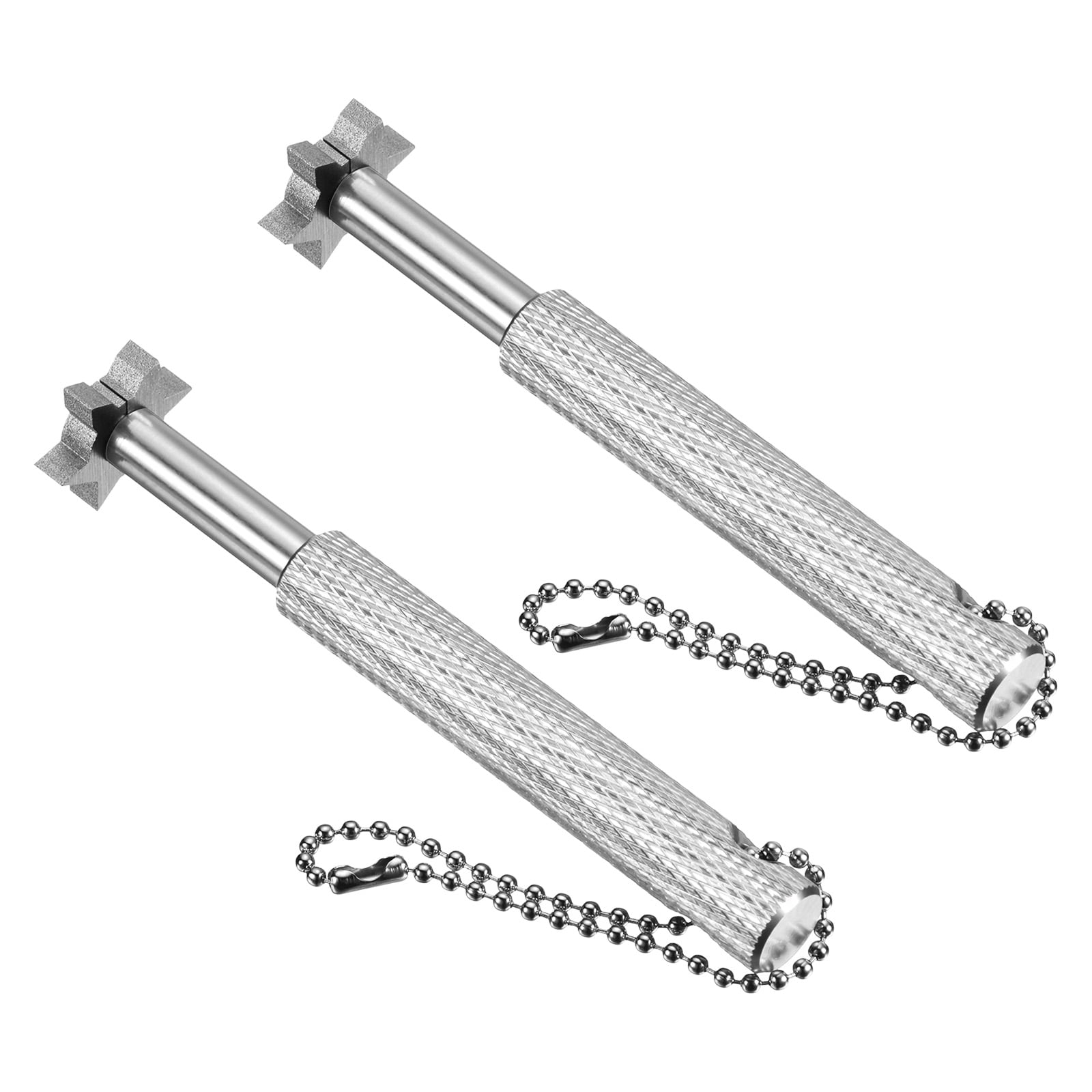 Uxcell Golf Club Groove Sharpener 6 Heads Club Cleaning for Golf Irons ...