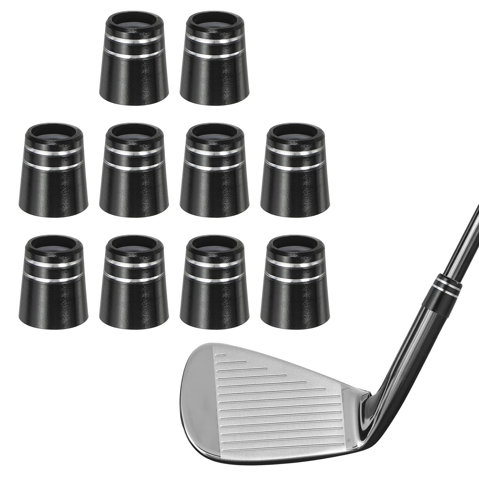 Uxcell Golf Ferrules Tapered Golf Club Ferrules Shaft Ferrules with ...