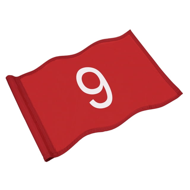Uxcell Golf Flag with Tube Inserted [1pcs] - Nylon Putting Green Golf ...