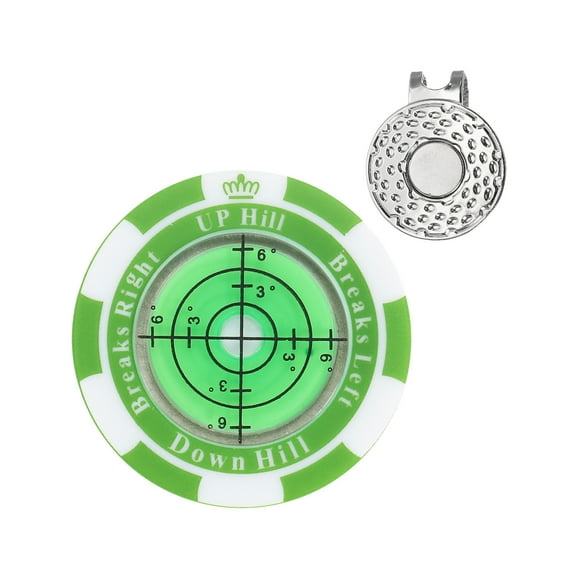 Uxcell Golf Green Reader, Mini Golf Ball Marker for Putting Green with ...