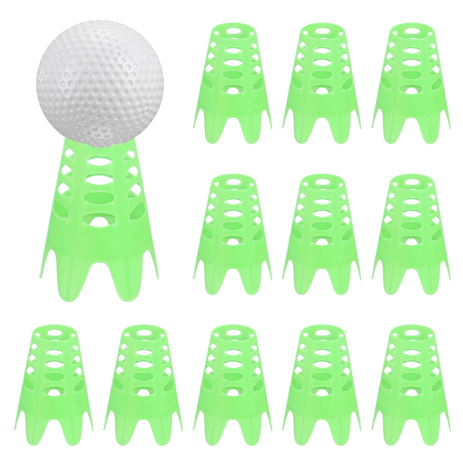 Uxcell Golf Simulator Tees [12PCS] - Plastic Golf Tees Use for Driving ...