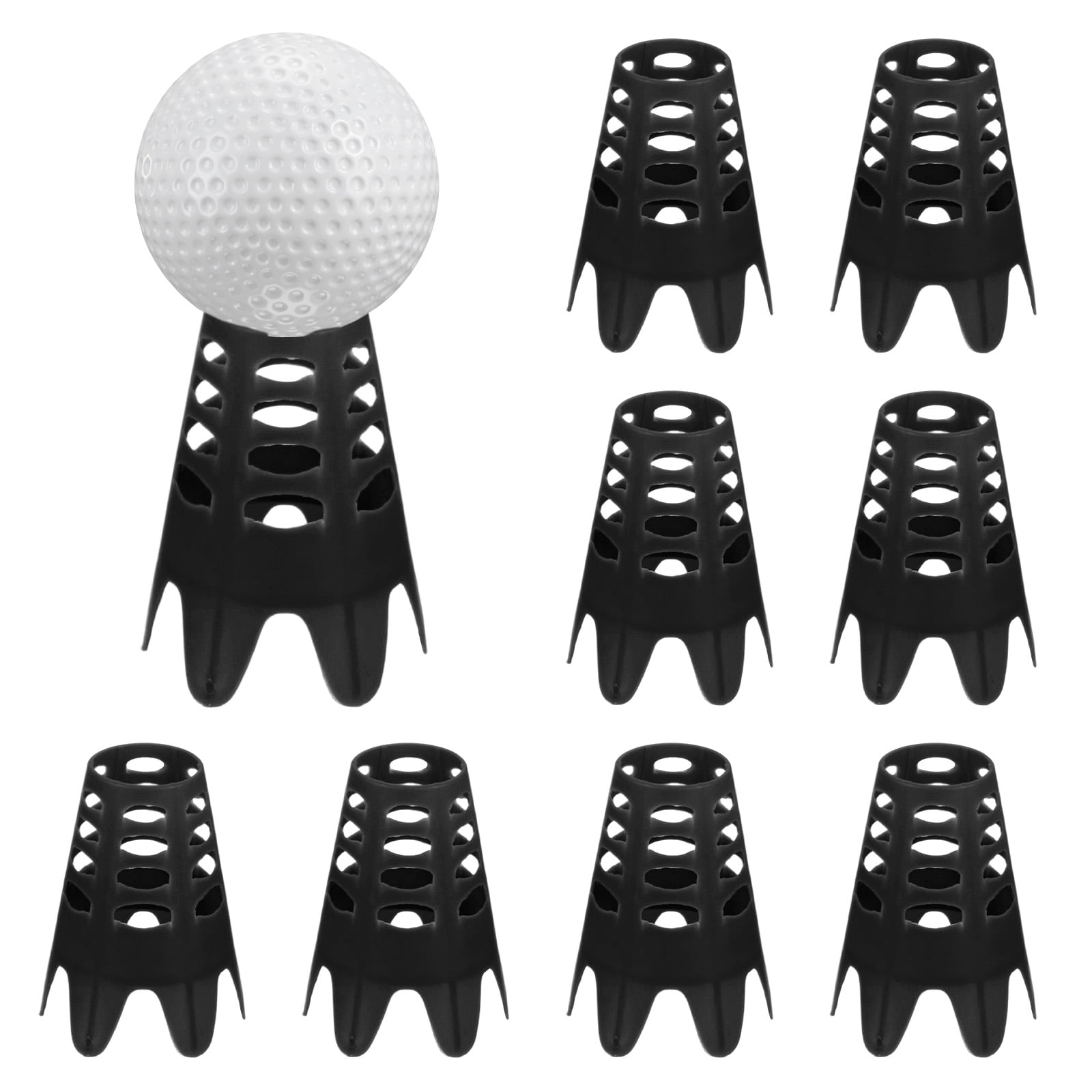 Uxcell Golf Simulator Tees [8PCS] - Plastic Golf Tees Use for Driving Range & Winter Turf ...