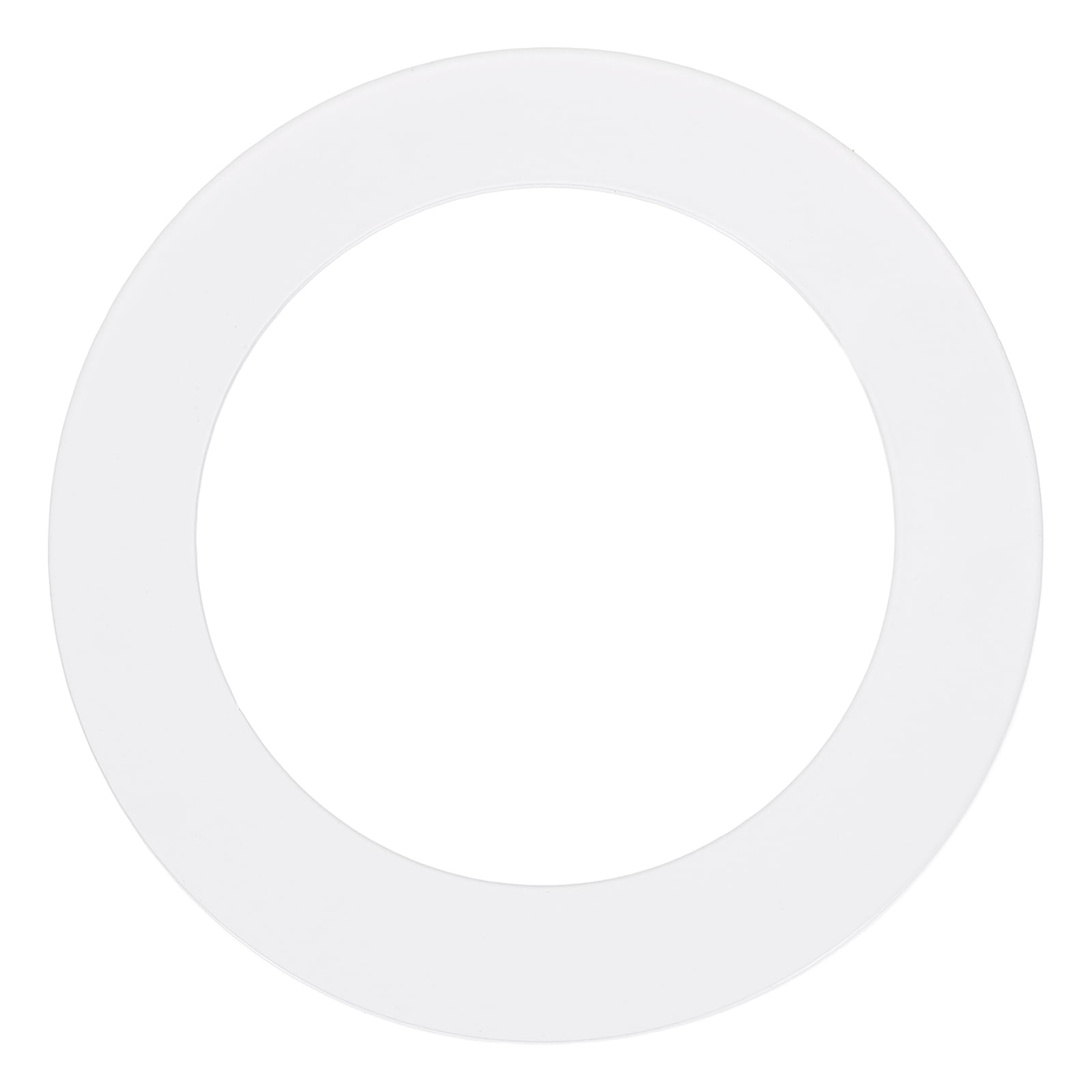 Uxcell Goof Rings, 3.2" ID 4.5" OD Steel Flat Goof Trim Ring Light ...
