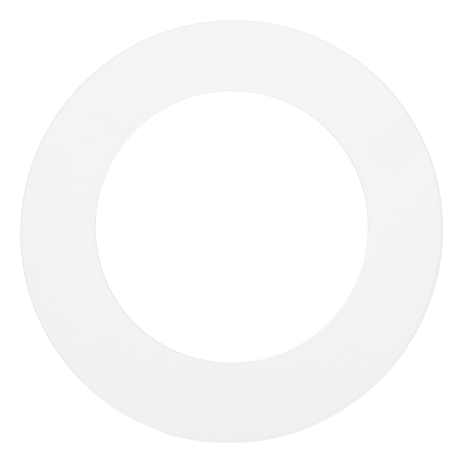 Uxcell Goof Rings, 3" ID 4.5" OD Steel Flat Goof Trim Ring Light Cover ...
