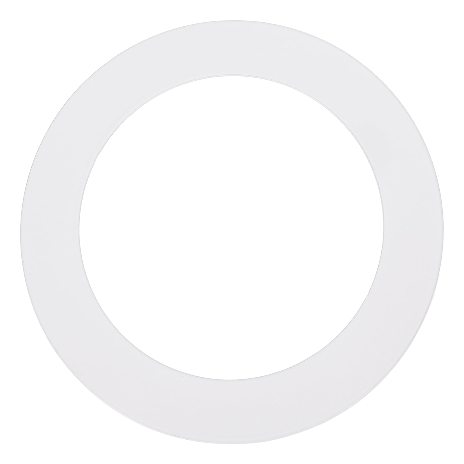 Uxcell Goof Rings, 4" ID 5.5" OD Steel Flat Goof Trim Ring Light Cover ...