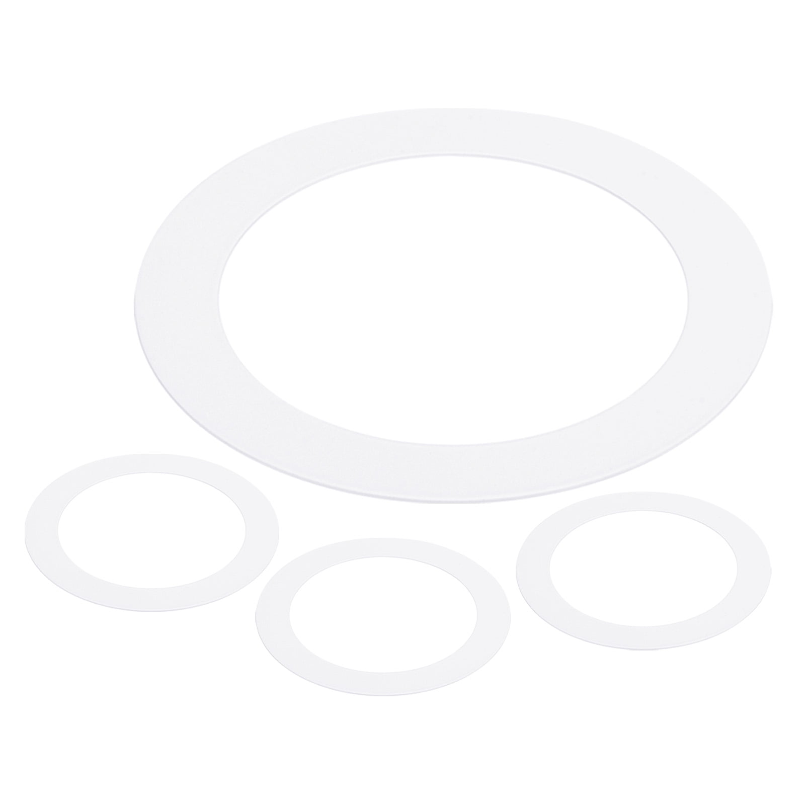 Uxcell Goof Rings for 4 Inch Recessed Lights, ID 4.25" x OD 6.7", 4 Pcs ...