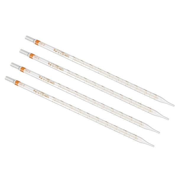 Uxcell Graduated Dropper Pipettes, 4 Pcs 10ml Borosilicate Glass ...
