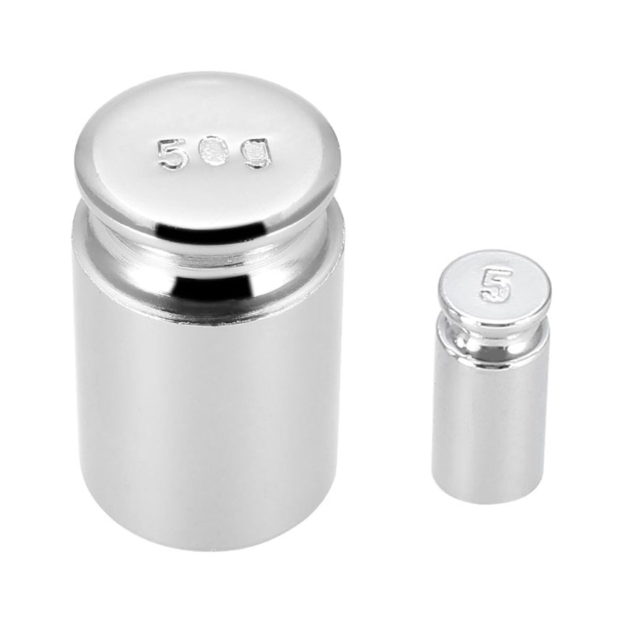 Uxcell Gram Calibration Weight Chrome Plated Steel M1 Precision for ...