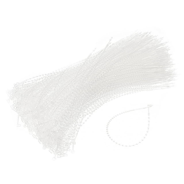 Uxcell Granular Snap Lock Pins Loop Price Tag Fastener Tags Ties clear ...