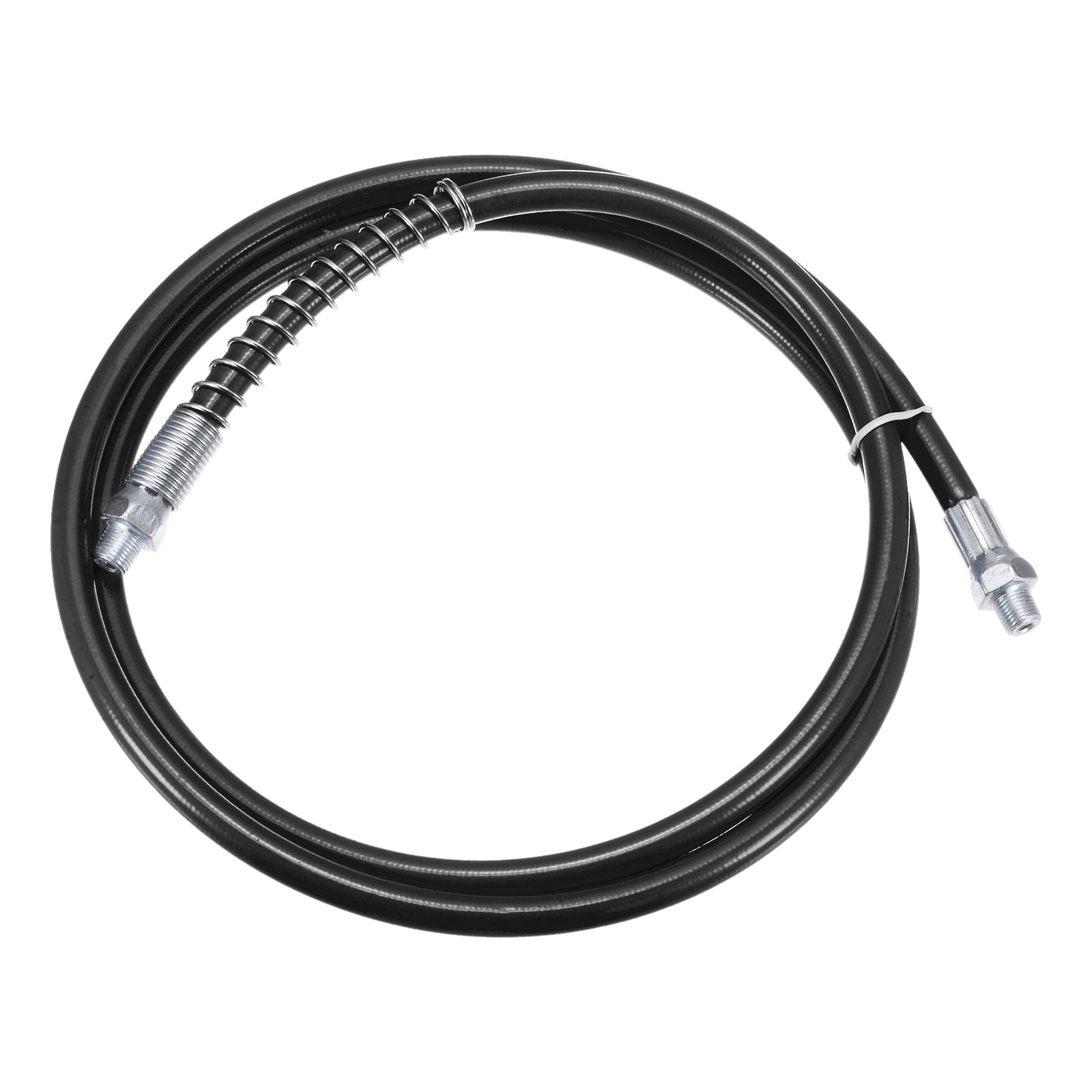 Uxcell Grease Gun Hose 59" 10000 PSI Spring Flex High Pressure Quick ...