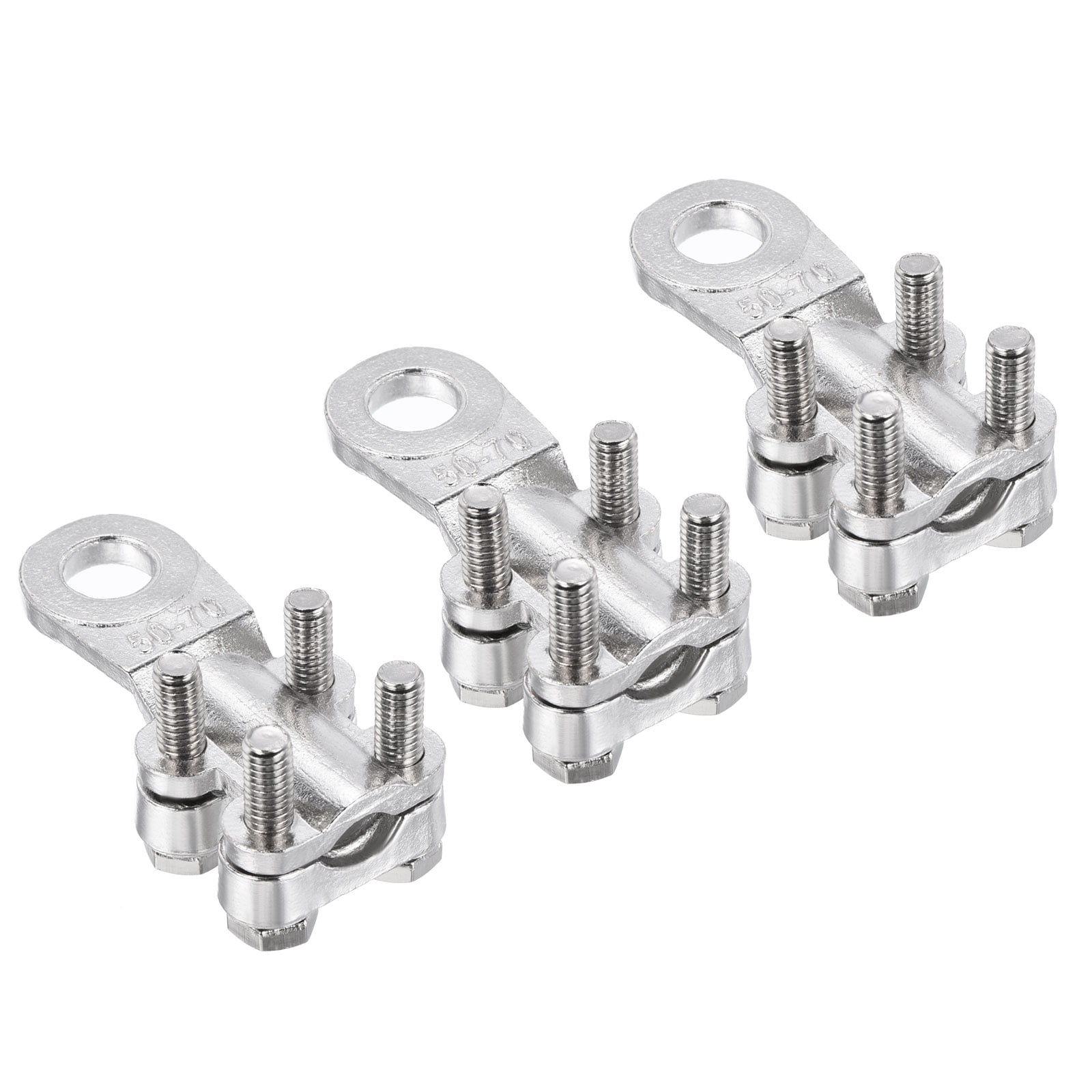 Uxcell Ground Rod Clamp Grounding Clamps Wire Connector for 0.22 to 0. ...