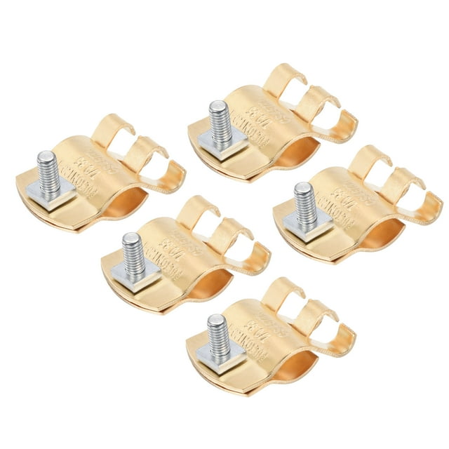 Uxcell Ground Rod Clamp Grounding Clamps Wire Connector for 0.24 to 0. ...
