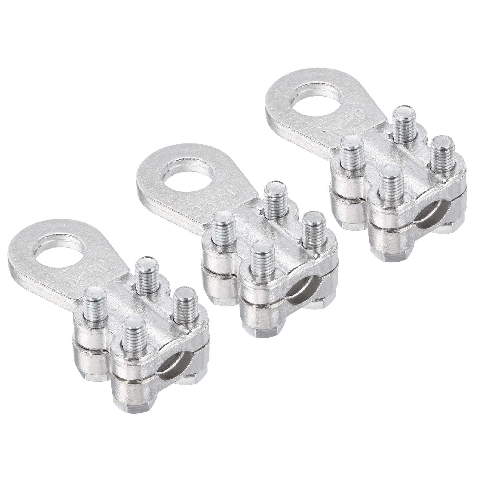 Uxcell Ground Rod Clamps Grounding Clamp Wire Connector for 0.2 to 0.41 ...
