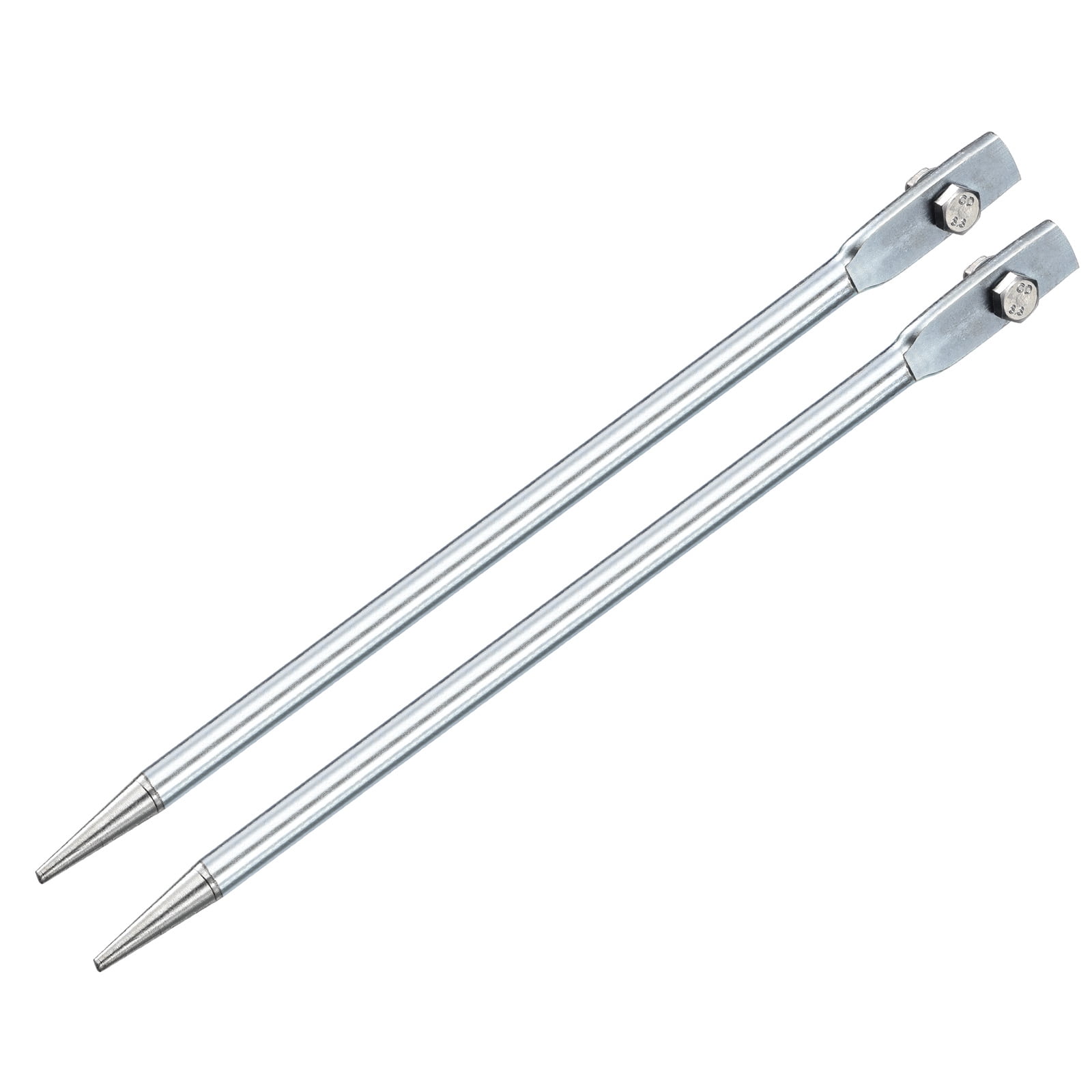 Uxcell Ground Rod Cold Galvanized Grounding Pin 1.6ft Straight Single ...