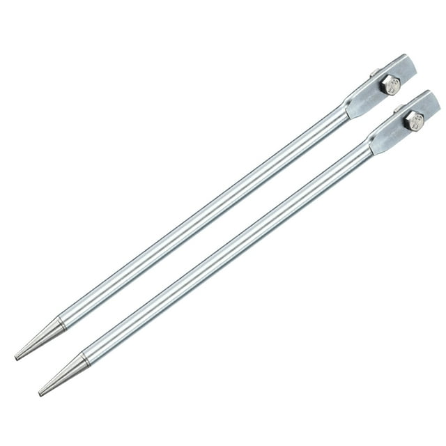 Uxcell Ground Rod Cold Galvanized Grounding Pin 1.6ft Straight Single ...
