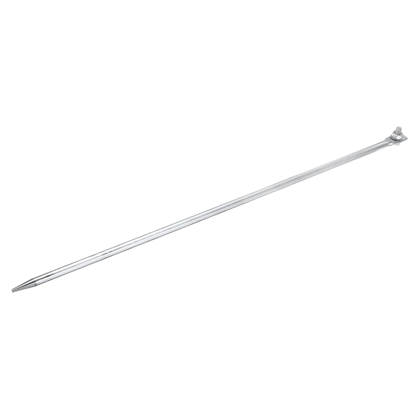Uxcell Ground Rod Cold Galvanized Grounding Pin 2ft Straight Single ...