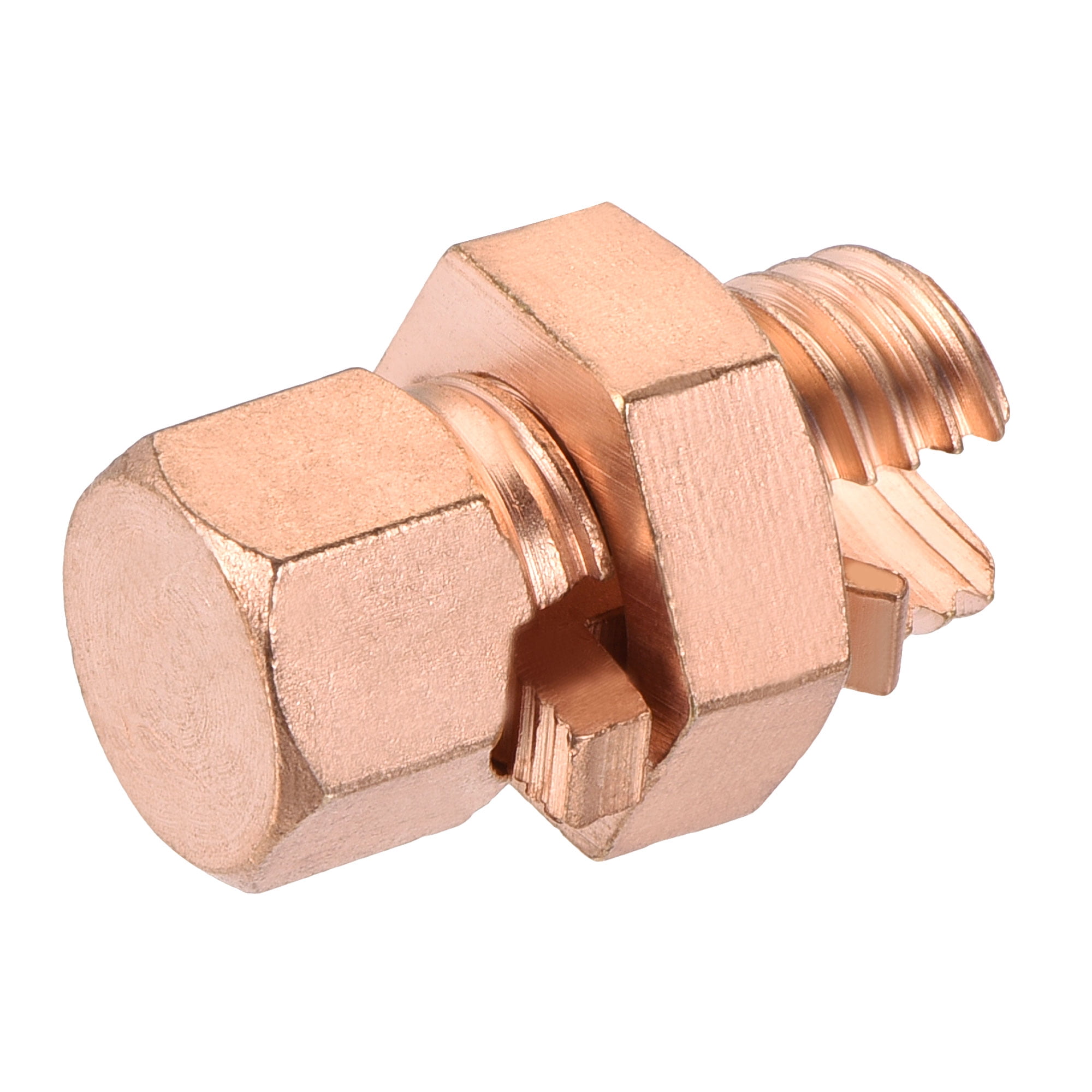 Uxcell Grounding Bolt Connector Copper Grounding Protection 27 x 11mm ...