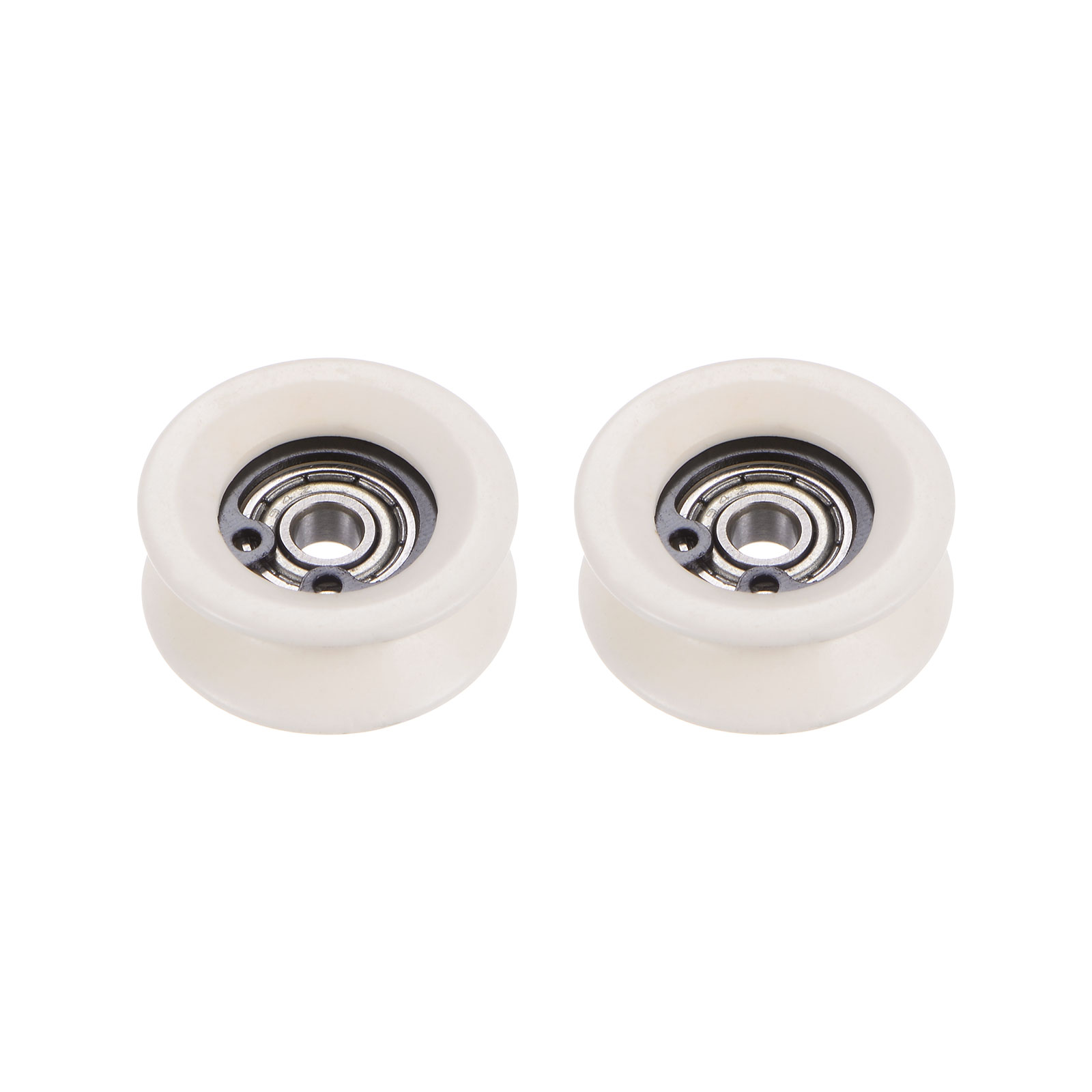 Uxcell Guide Pulley Wheel 4x23.3x9mm Deep Groove Pulley Bearing 2 Pack ...