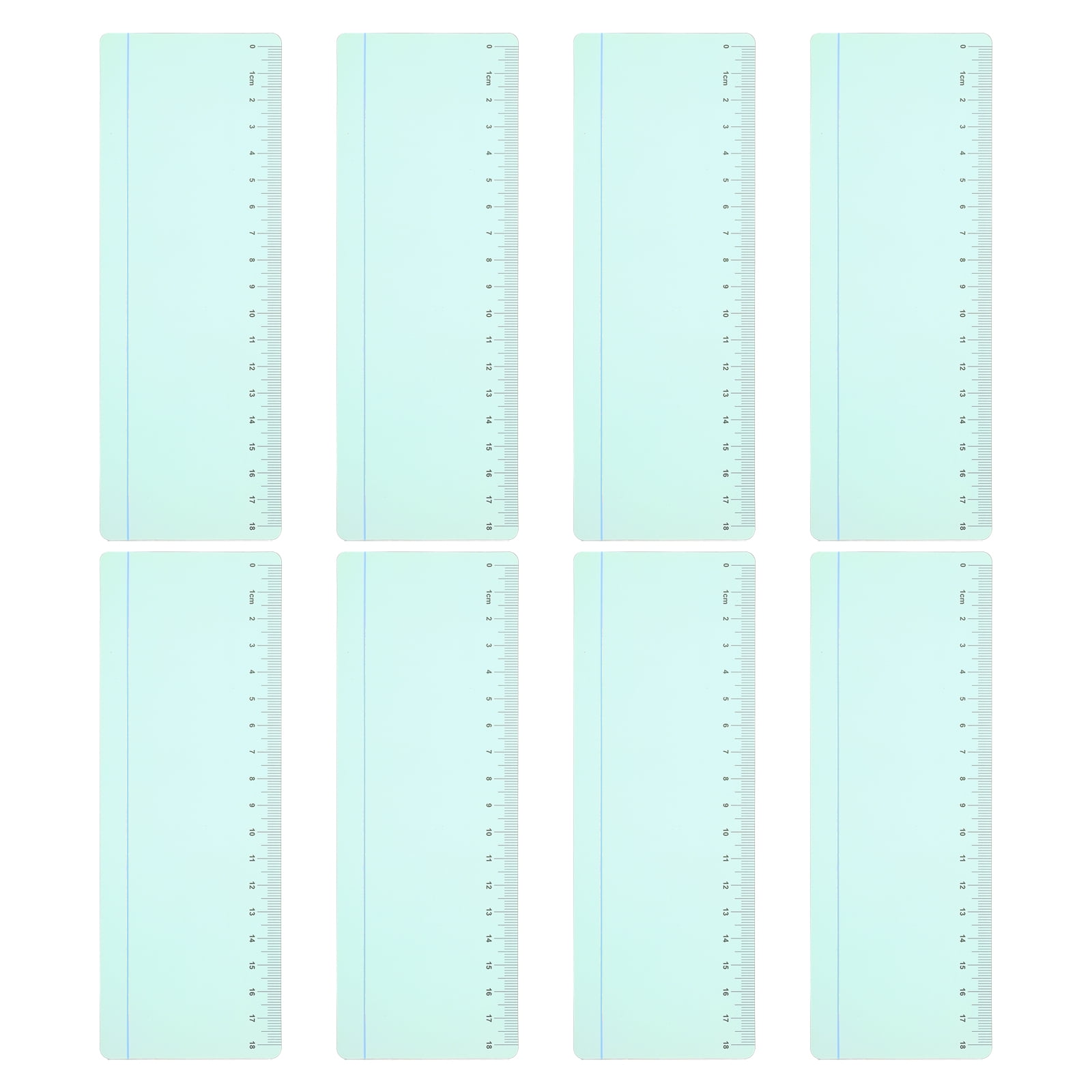 Uxcell Guided Reading Strips Highlight Colored Overlay Bookmark Reading ...